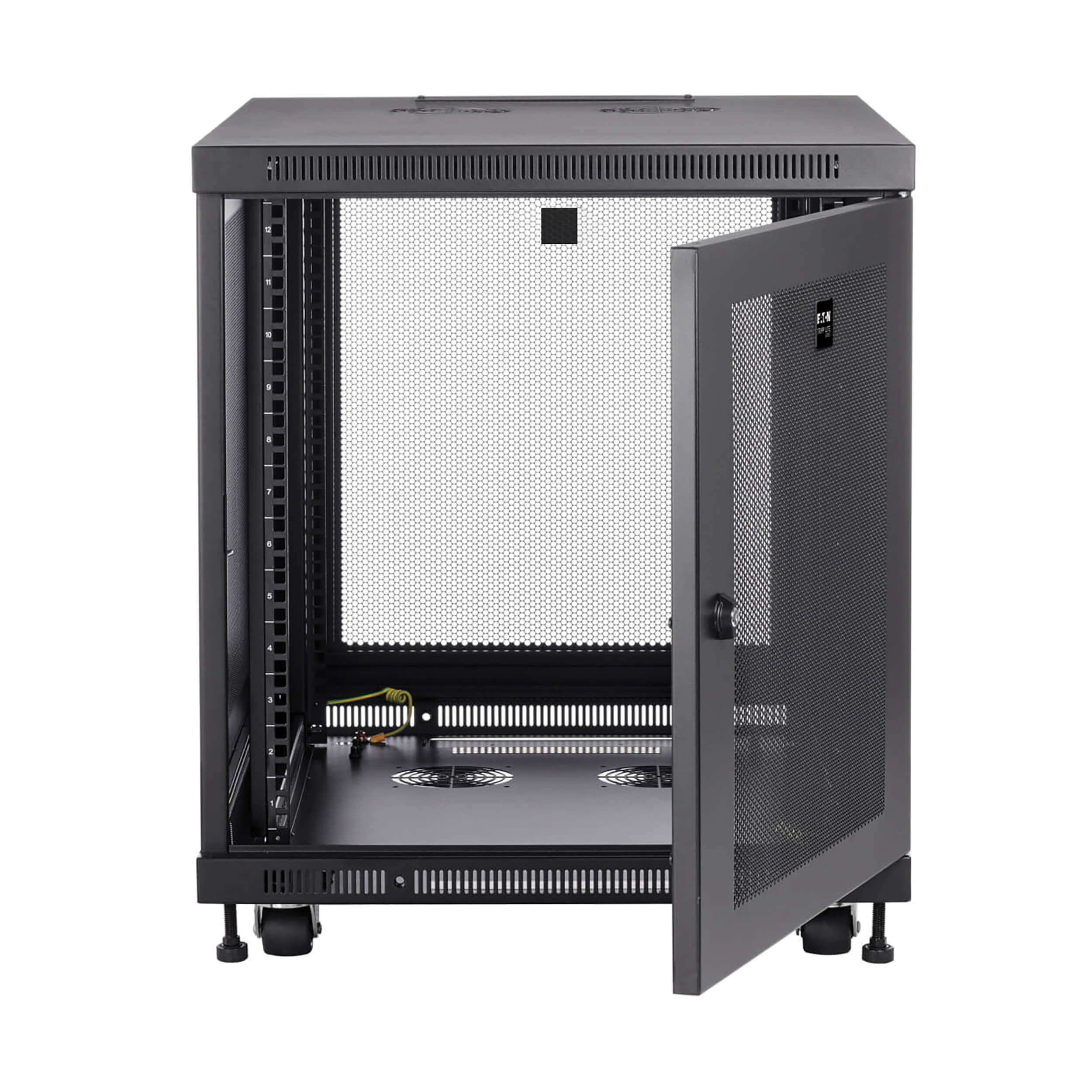 SmartRack 12U Mid-Depth Rack Enclosure Cabinet | Eaton