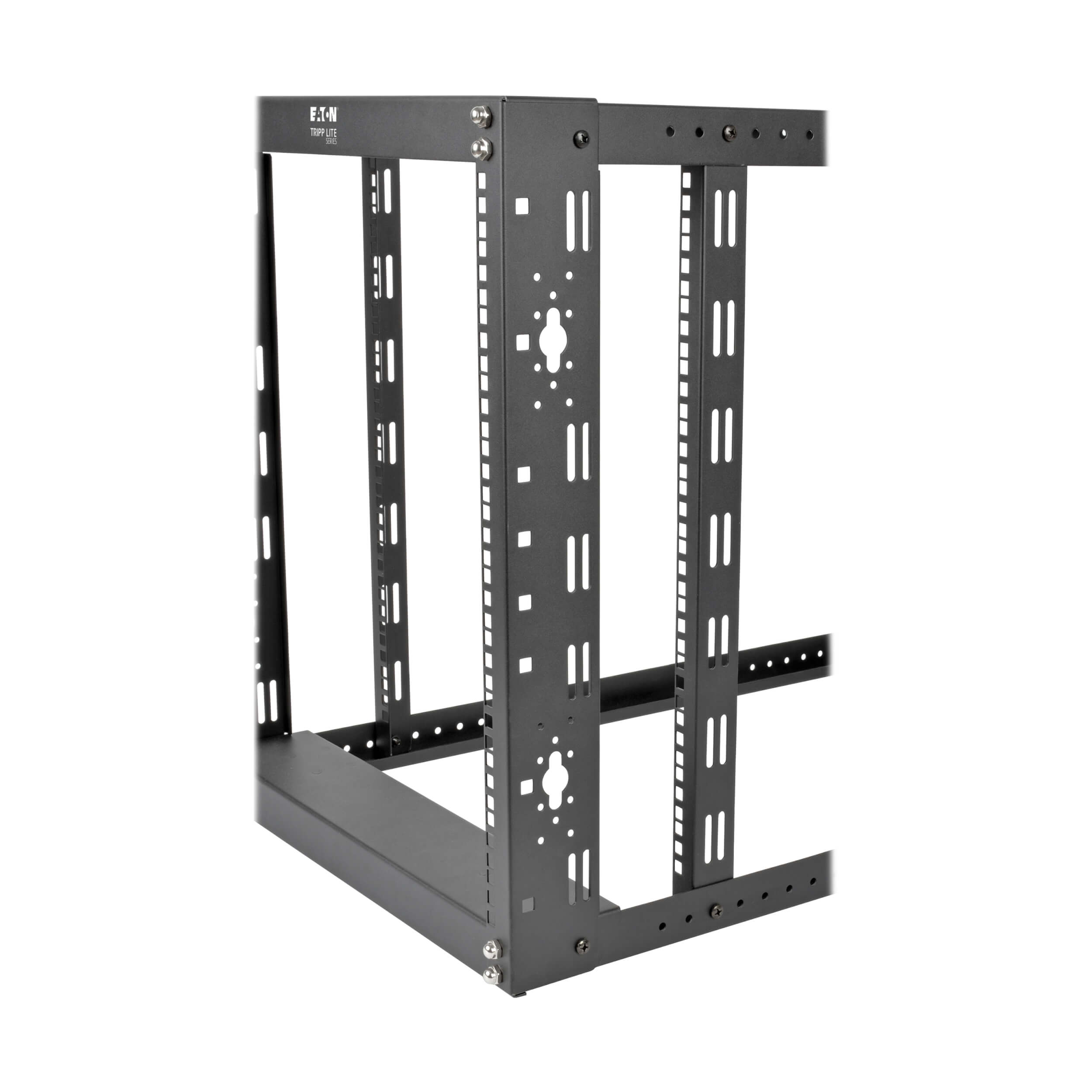 SmartRack 12U Standard-Depth 4-Post Open Frame Rack | Eaton