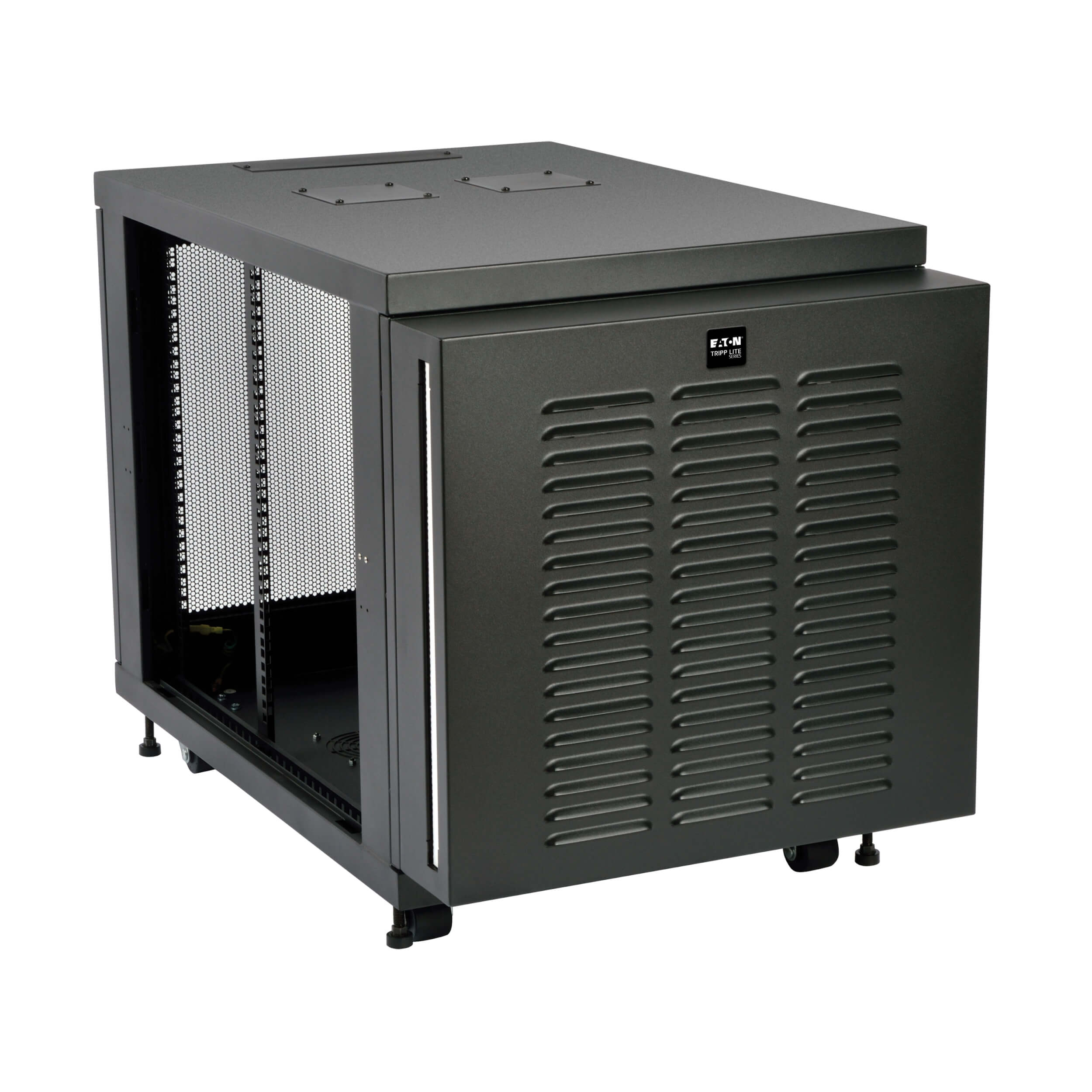 12U Server Rack Cabinet for Harsh Environments, Mid-Depth | Eaton