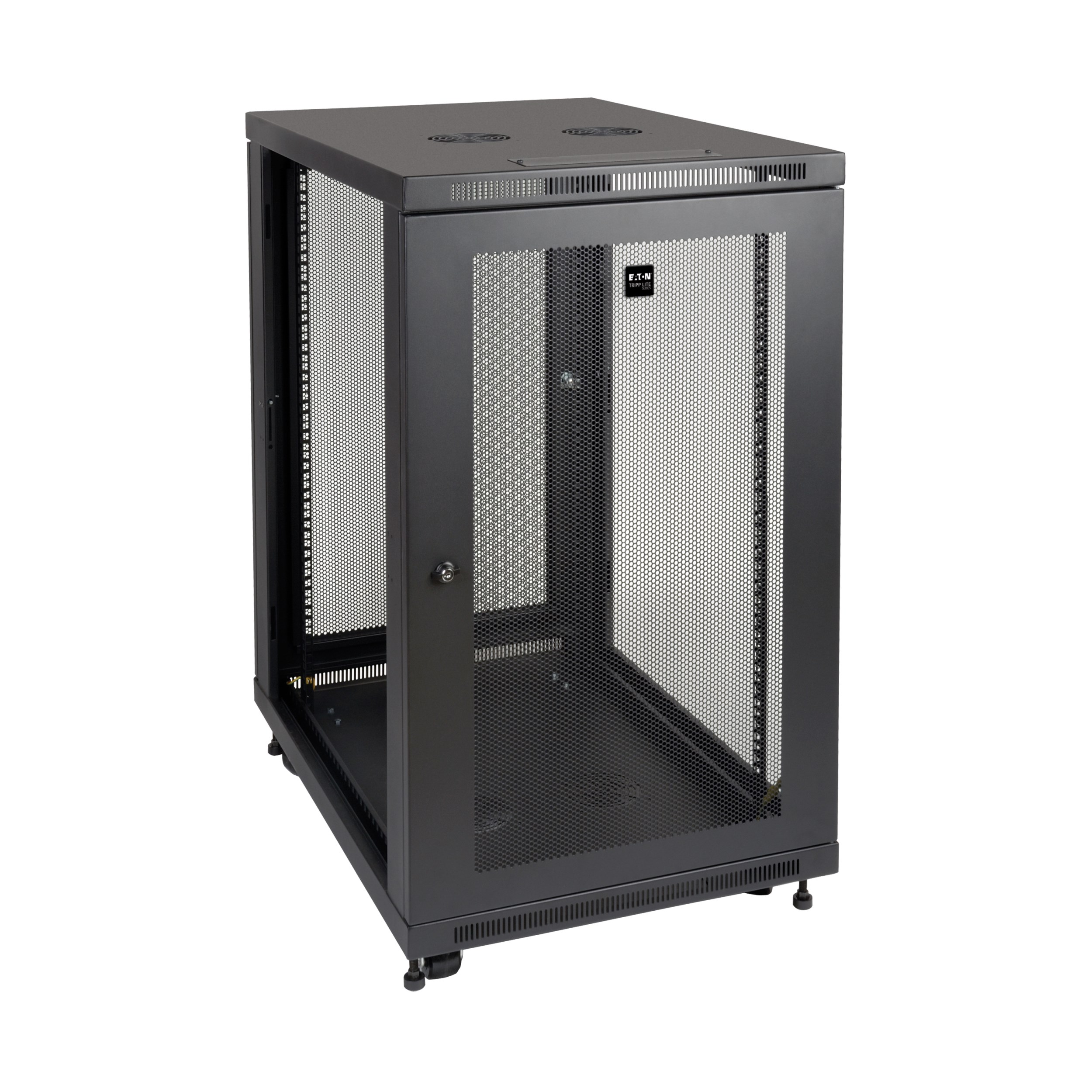 SmartRack 24U Mid-Depth Rack Enclosure Cabinet | Eaton
