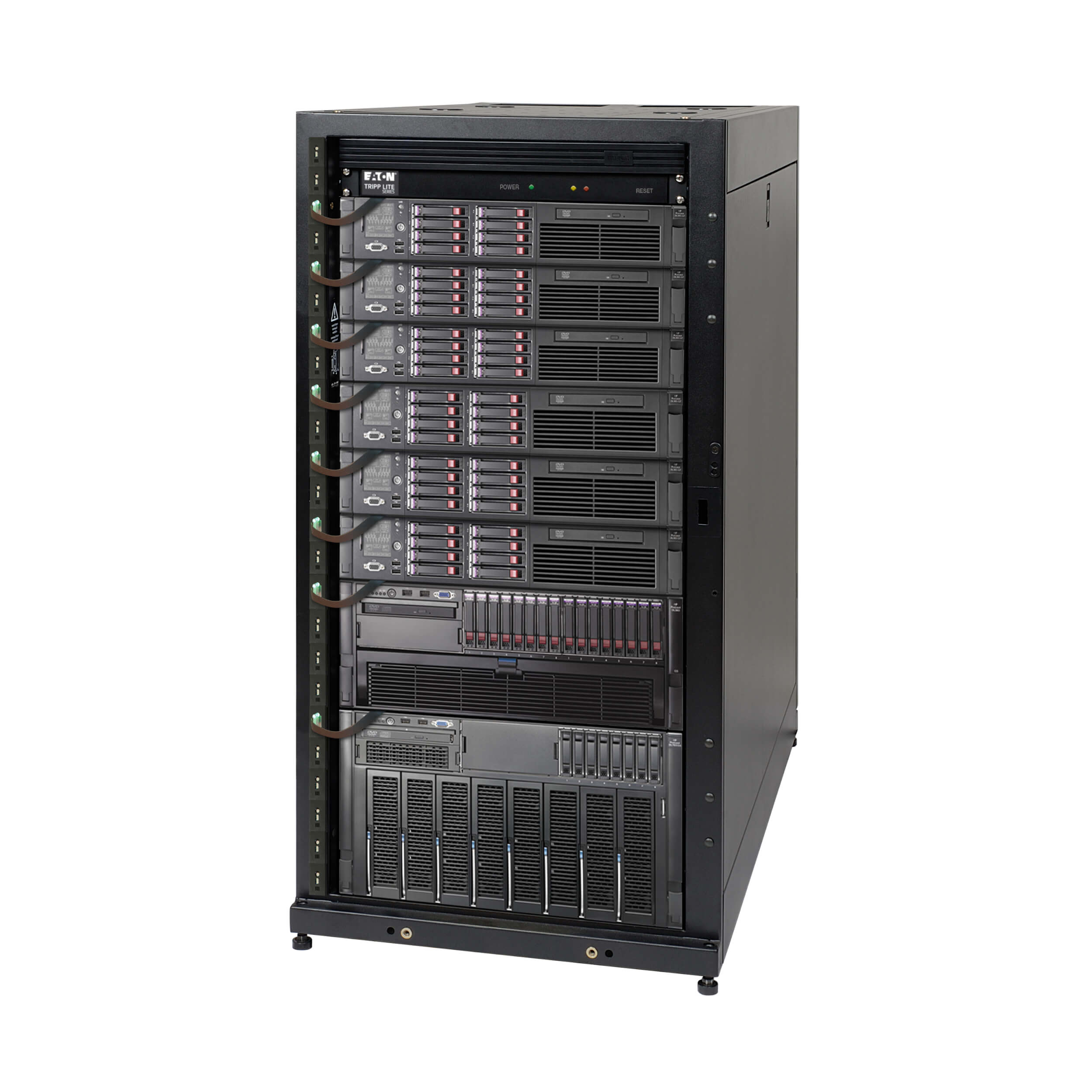 Standard Depth Server Rack, 25U | Eaton