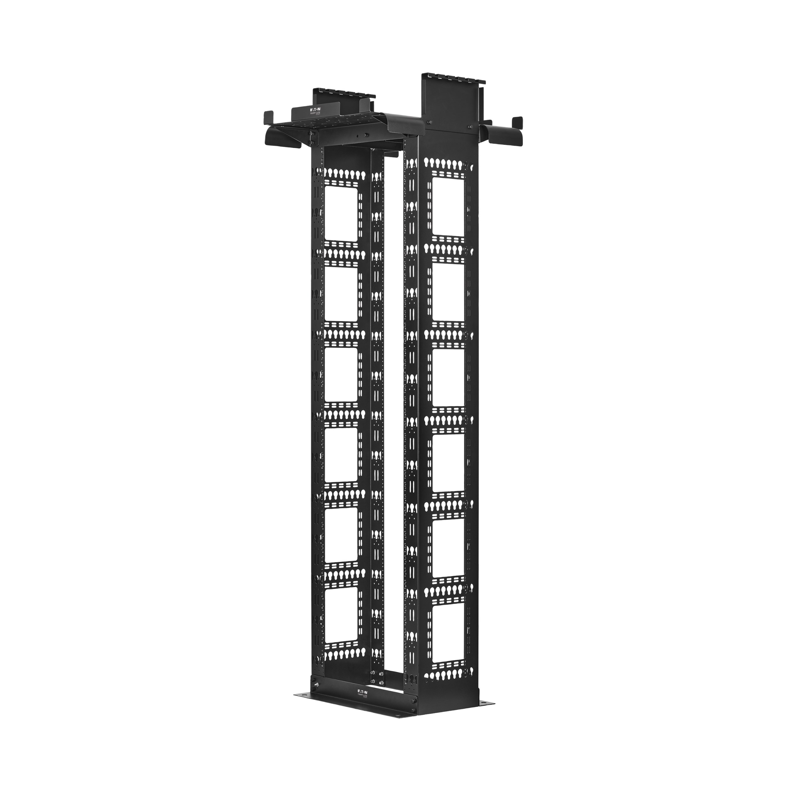 45U 2-Post Open Frame Server Rack, Deep, Heavy Duty | Eaton