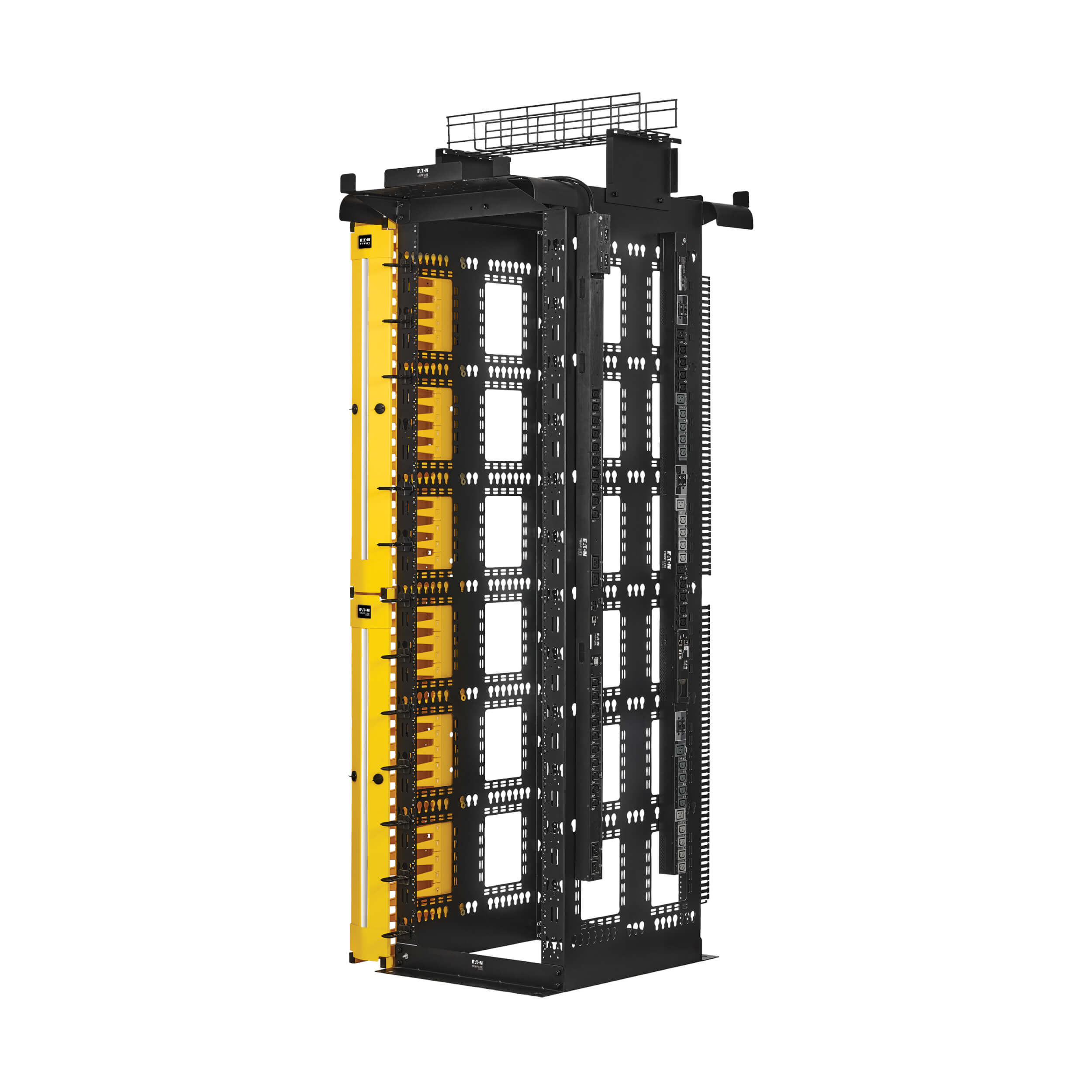 45U Heavy Duty 2-Post Open Frame Rack, 24-inch Deep | Eaton