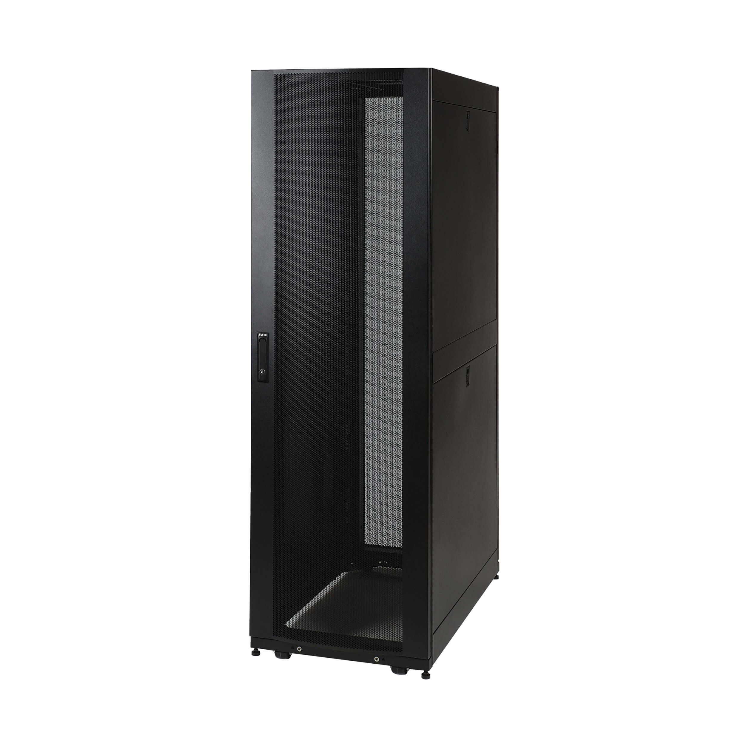 42U Server Rack Cabinet, Locking Front/Rear Doors, Excellent Airflow ...