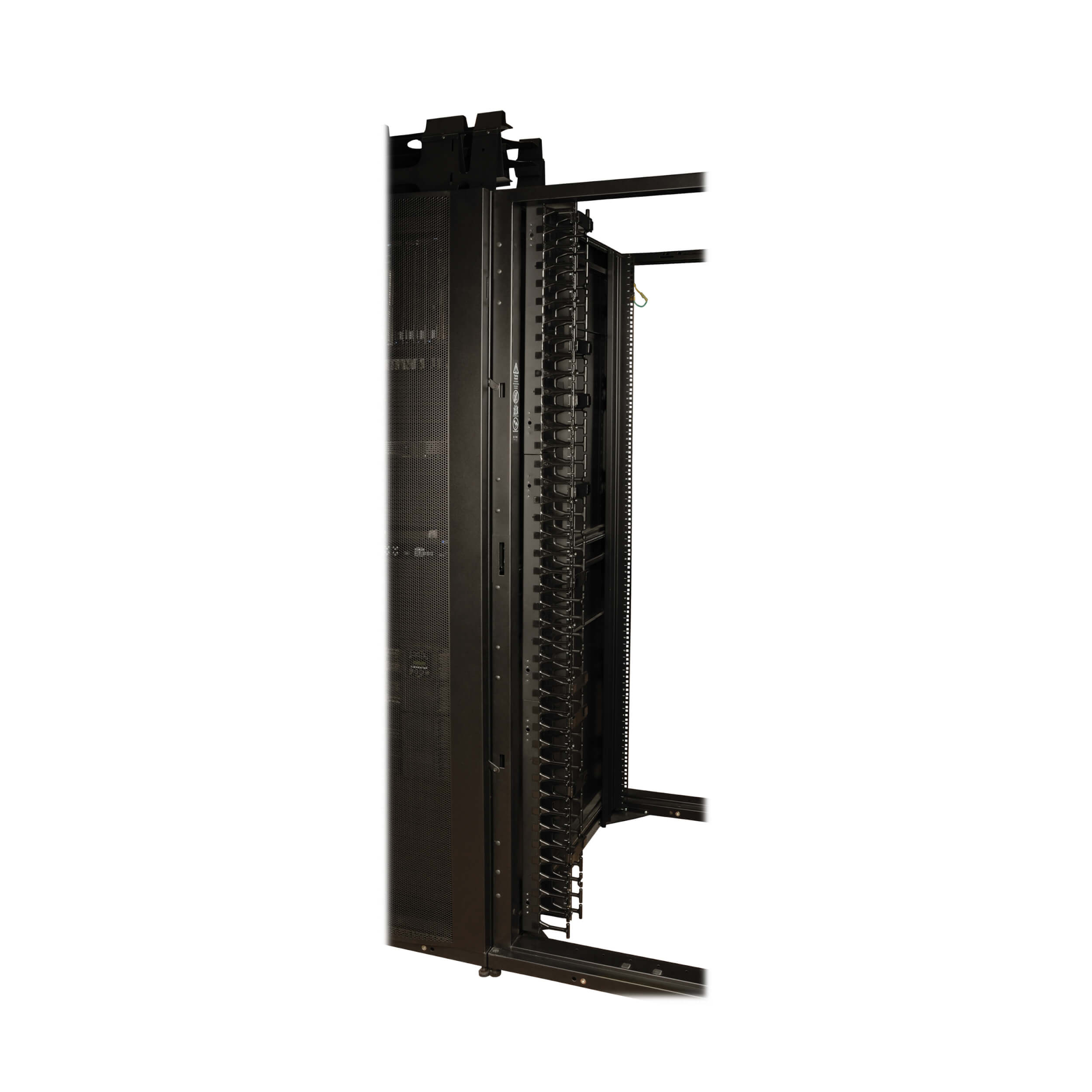 Wide Standard-Depth Server Rack Cabinet, Sides & Doors, 42U | Eaton