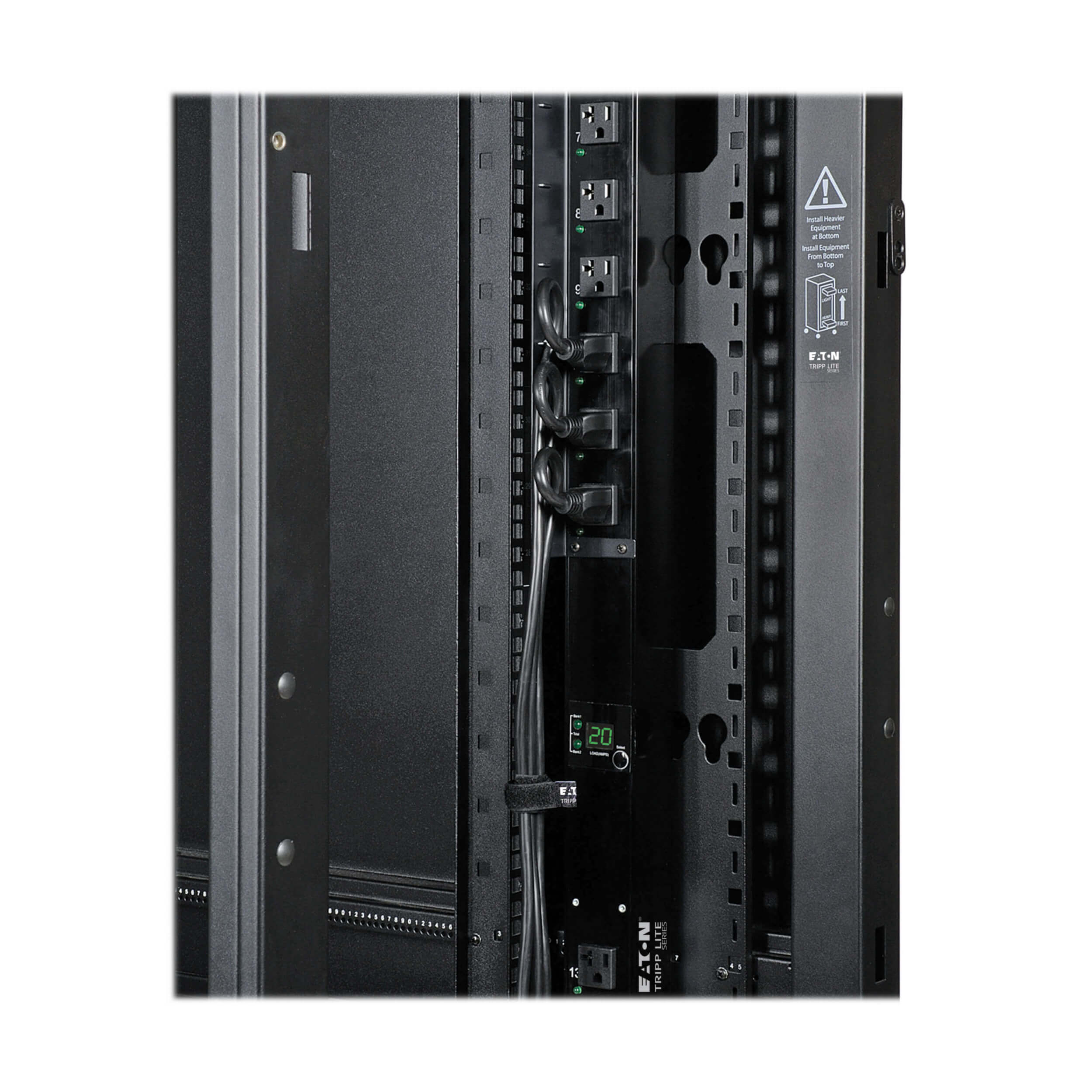 45U Server Rack - 48 inch/1219 mm deep, heavy-duty | Eaton