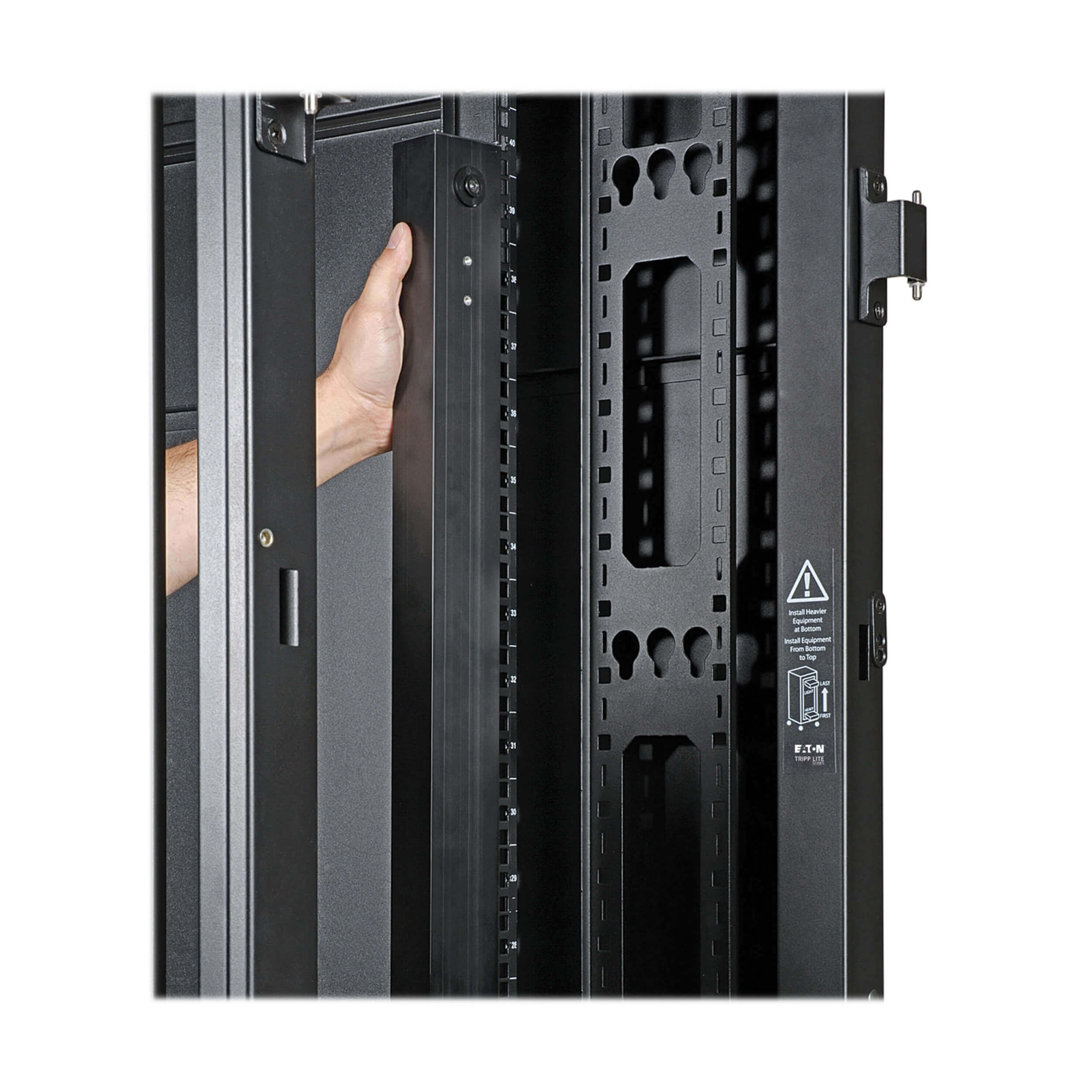 45U Server Rack - 48 inch/1219 mm deep, heavy-duty | Eaton