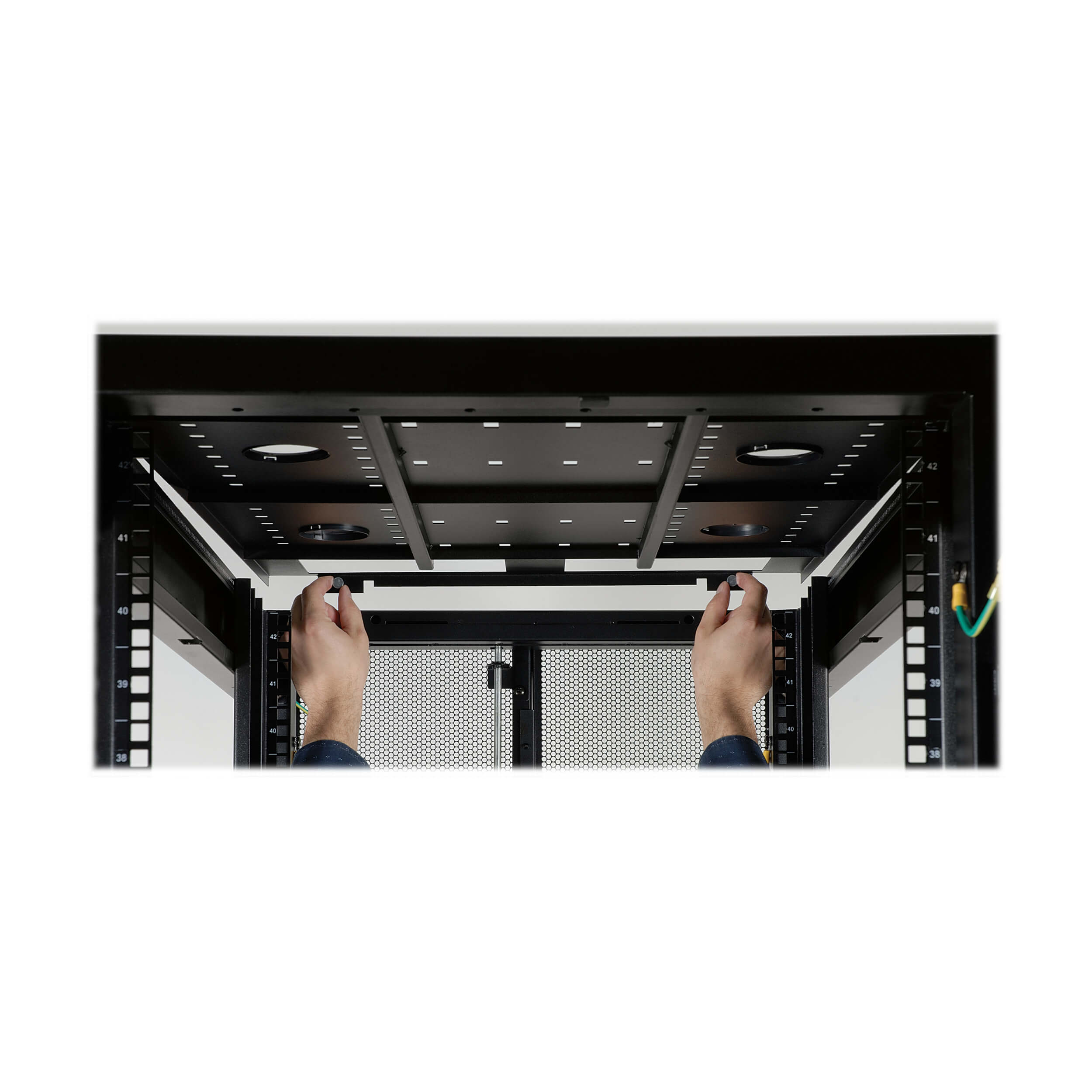 Wide Standard-Depth Server Rack Enclosure 45U | Eaton