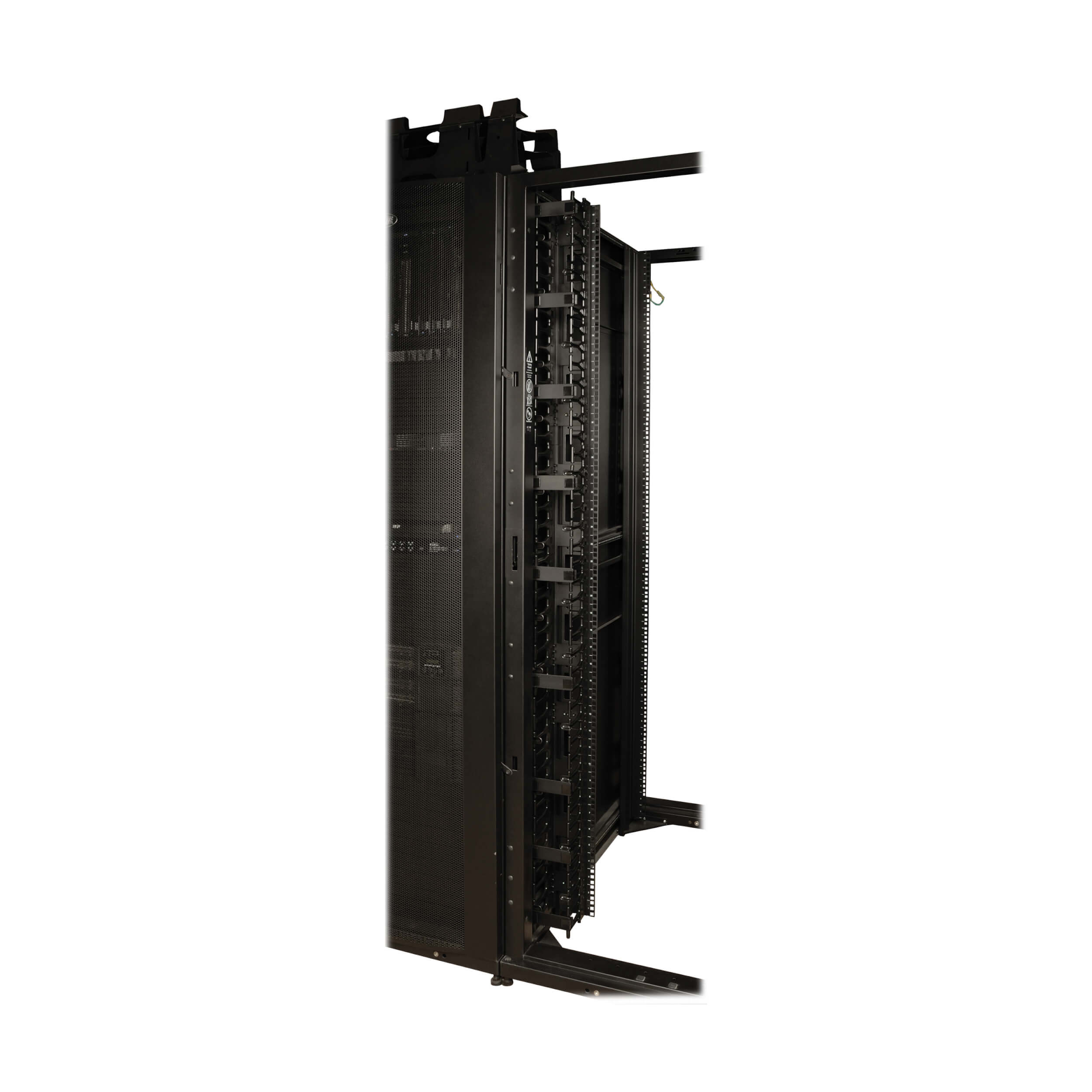 45U Wide Standard-Depth Server Rack Cabinet w/ Cable Managers | Eaton