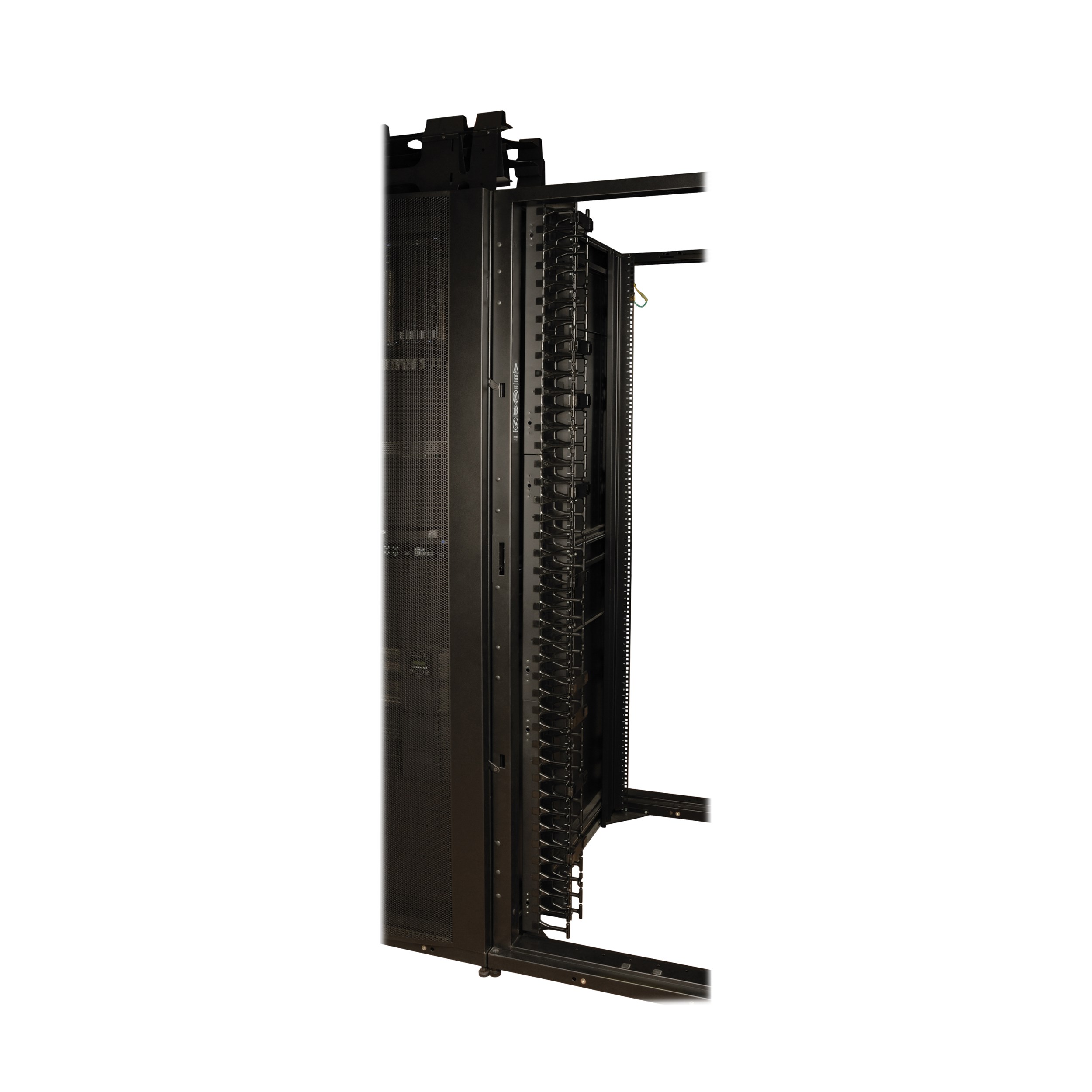 45U Wide Standard-Depth Server Rack Cabinet w/ Cable Managers | Eaton