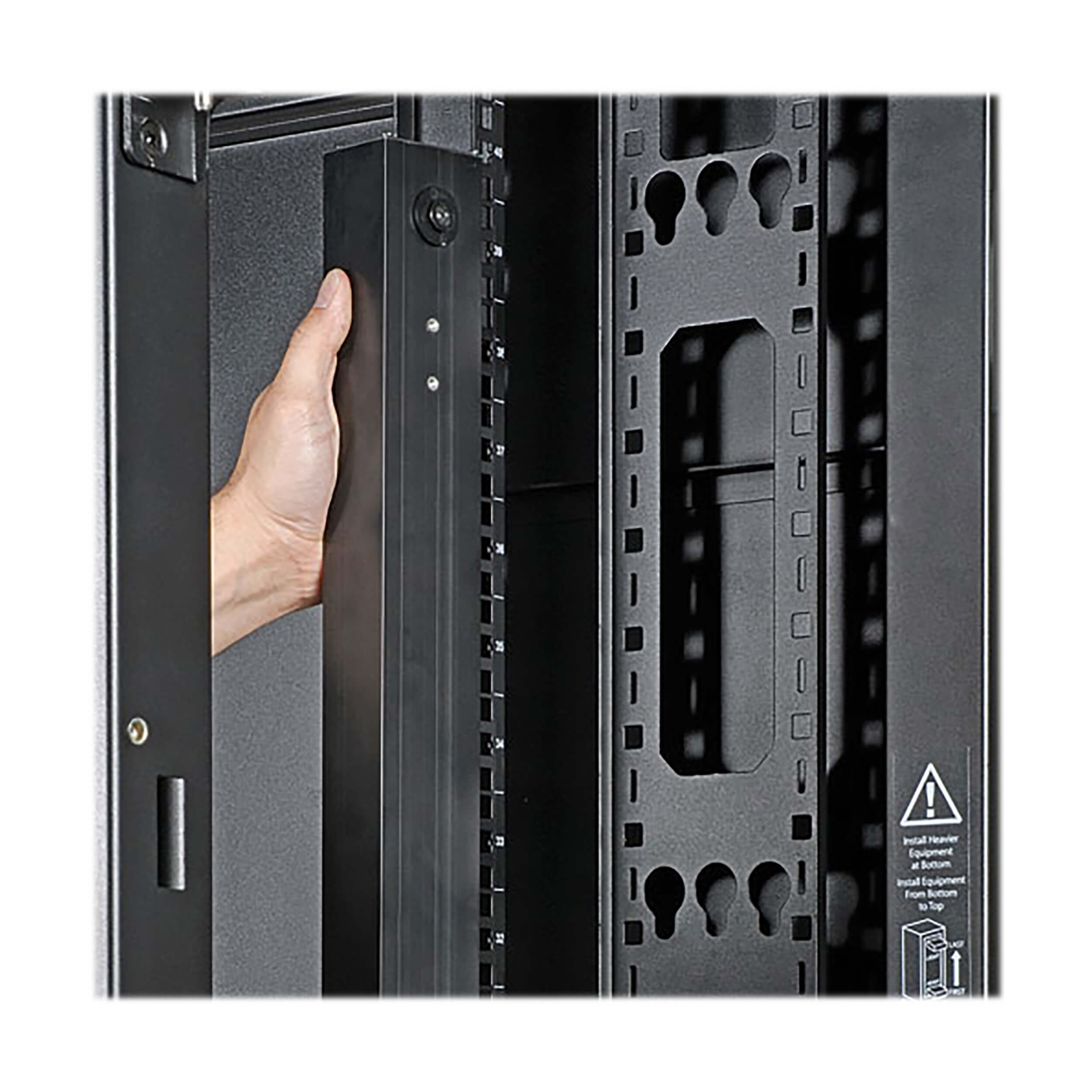 48U Wide Standard-Depth Server Rack Cabinet | Eaton