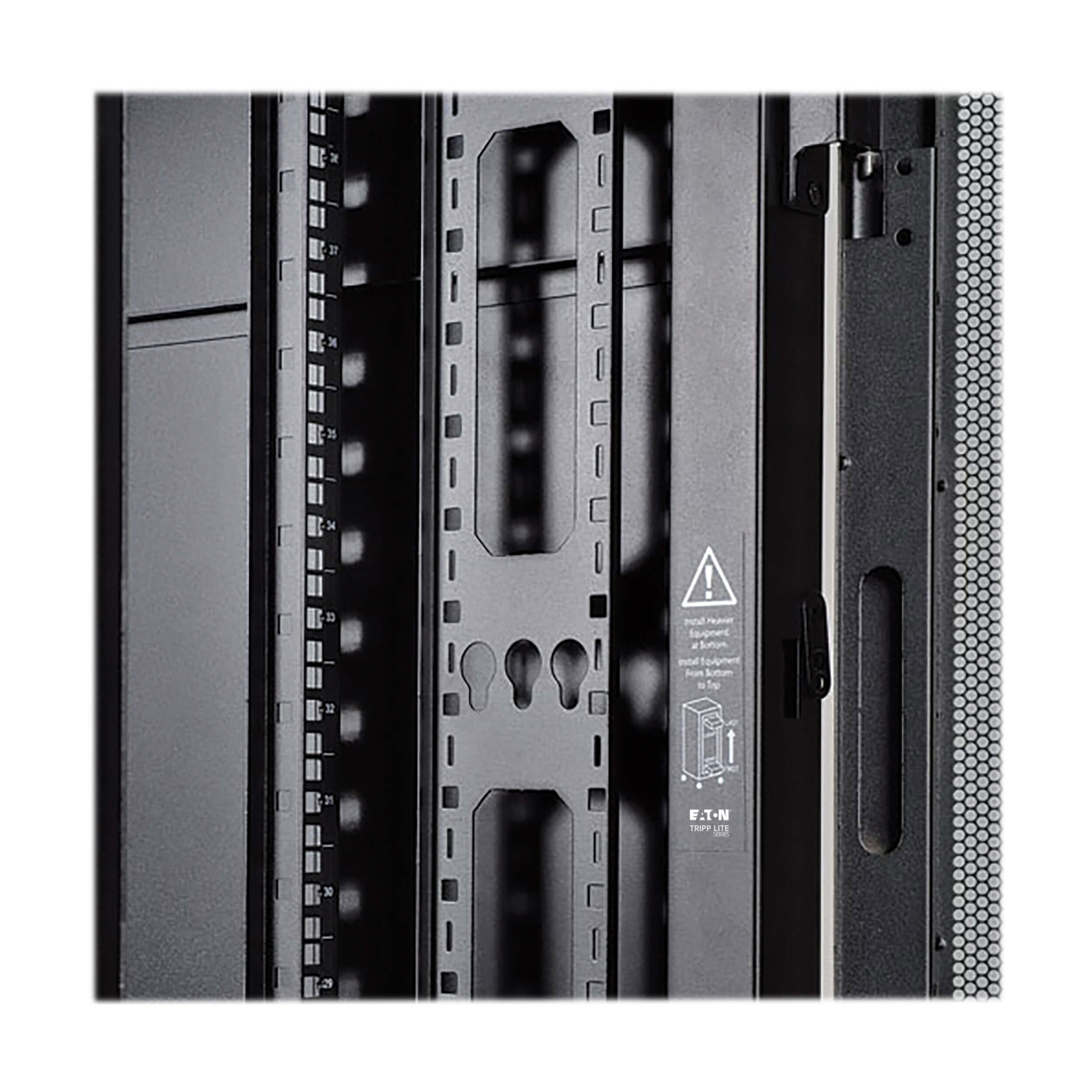 48U Wide Standard-Depth Server Rack Cabinet | Eaton