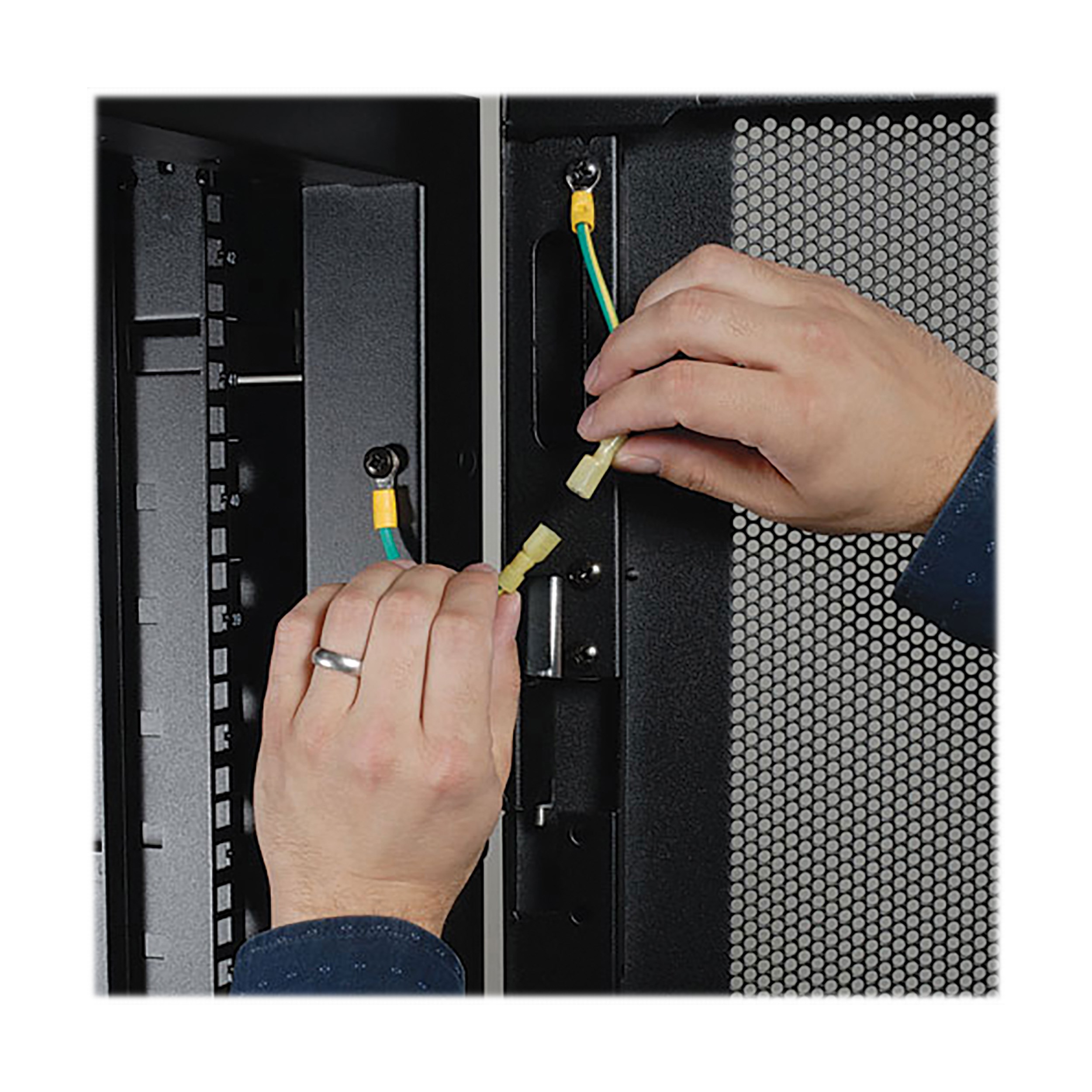 48U Wide Standard-Depth Server Rack Cabinet | Eaton