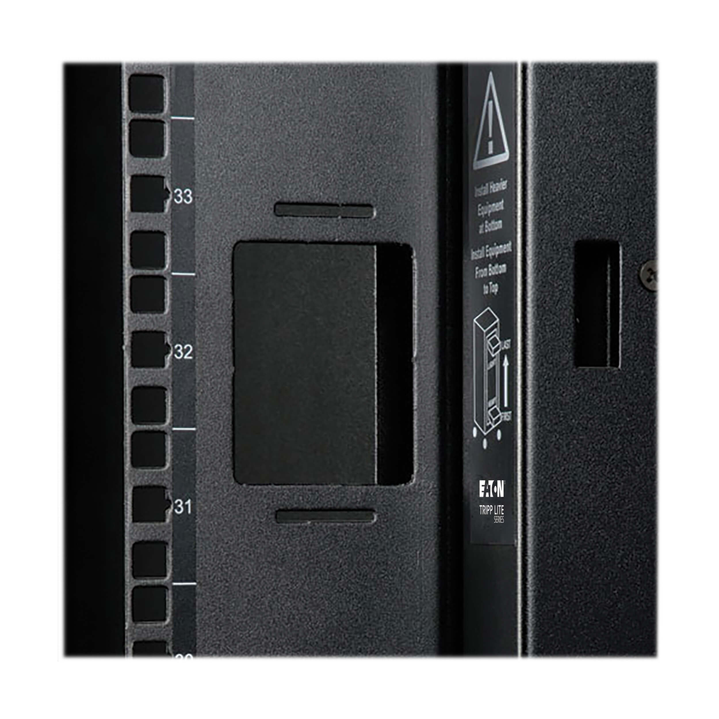 48U Wide Standard-Depth Server Rack Cabinet | Eaton