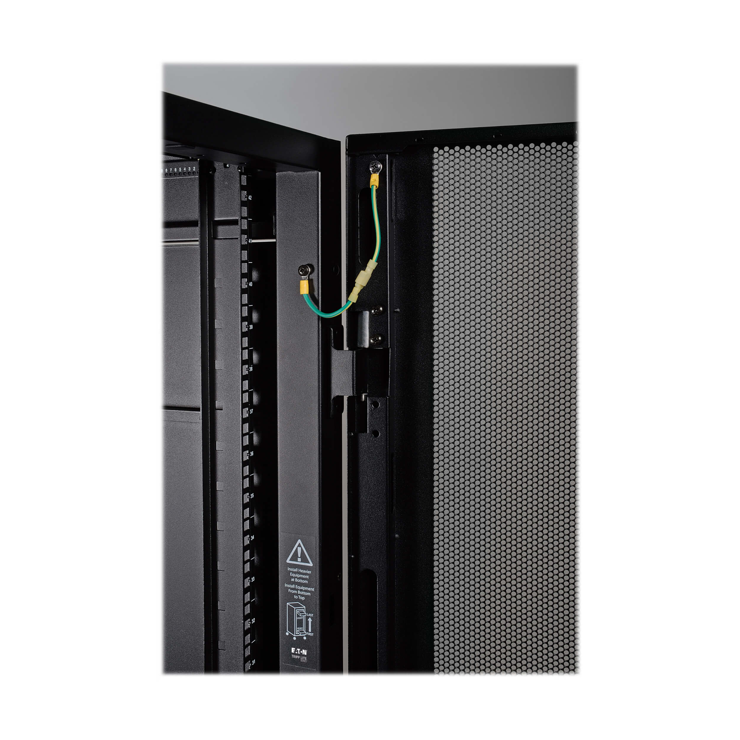 Extra Tall 50U Server Rack Cabinet, Heavy-Duty, Locking | Eaton