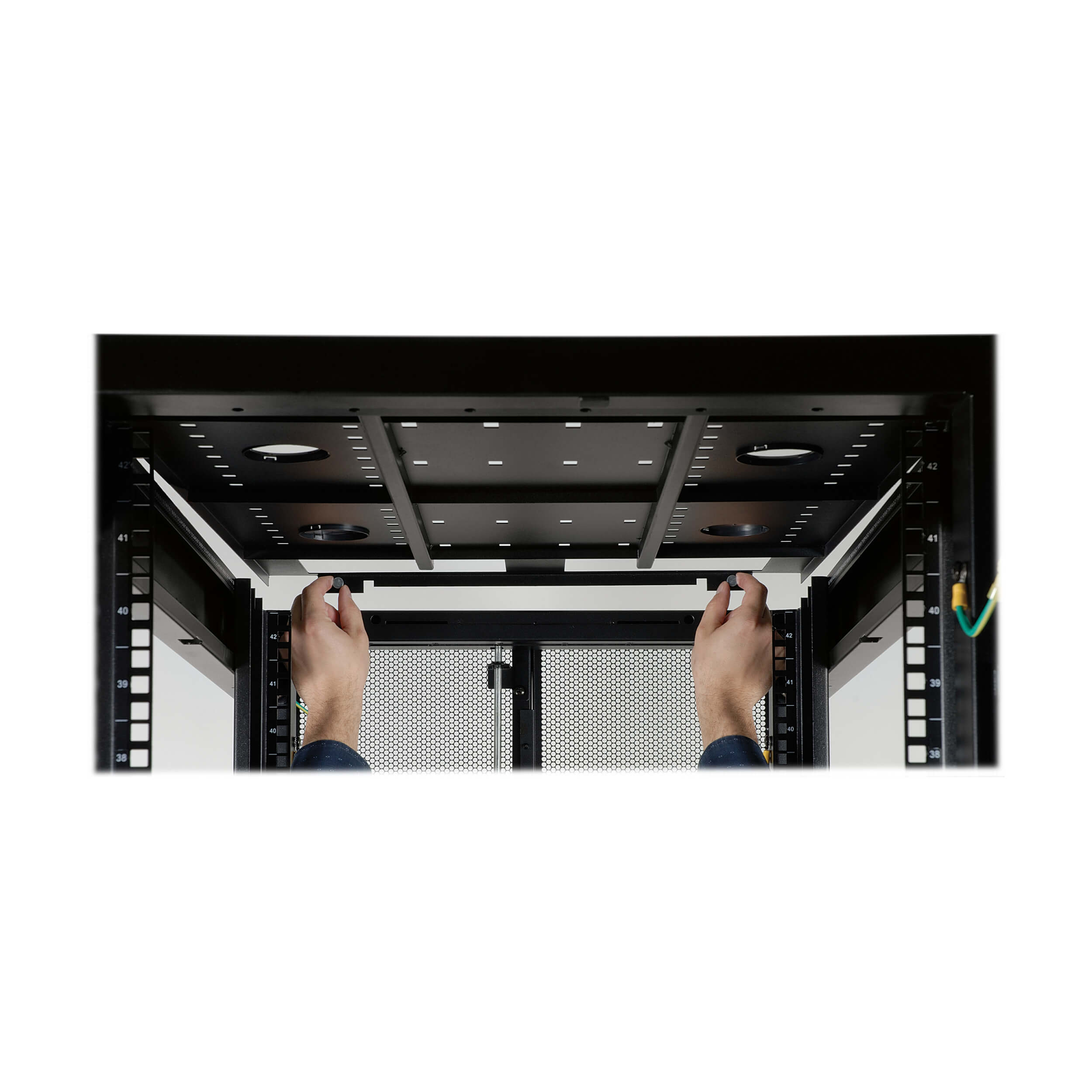 Extra Tall 50U Server Rack Cabinet, Heavy-Duty, Locking | Eaton