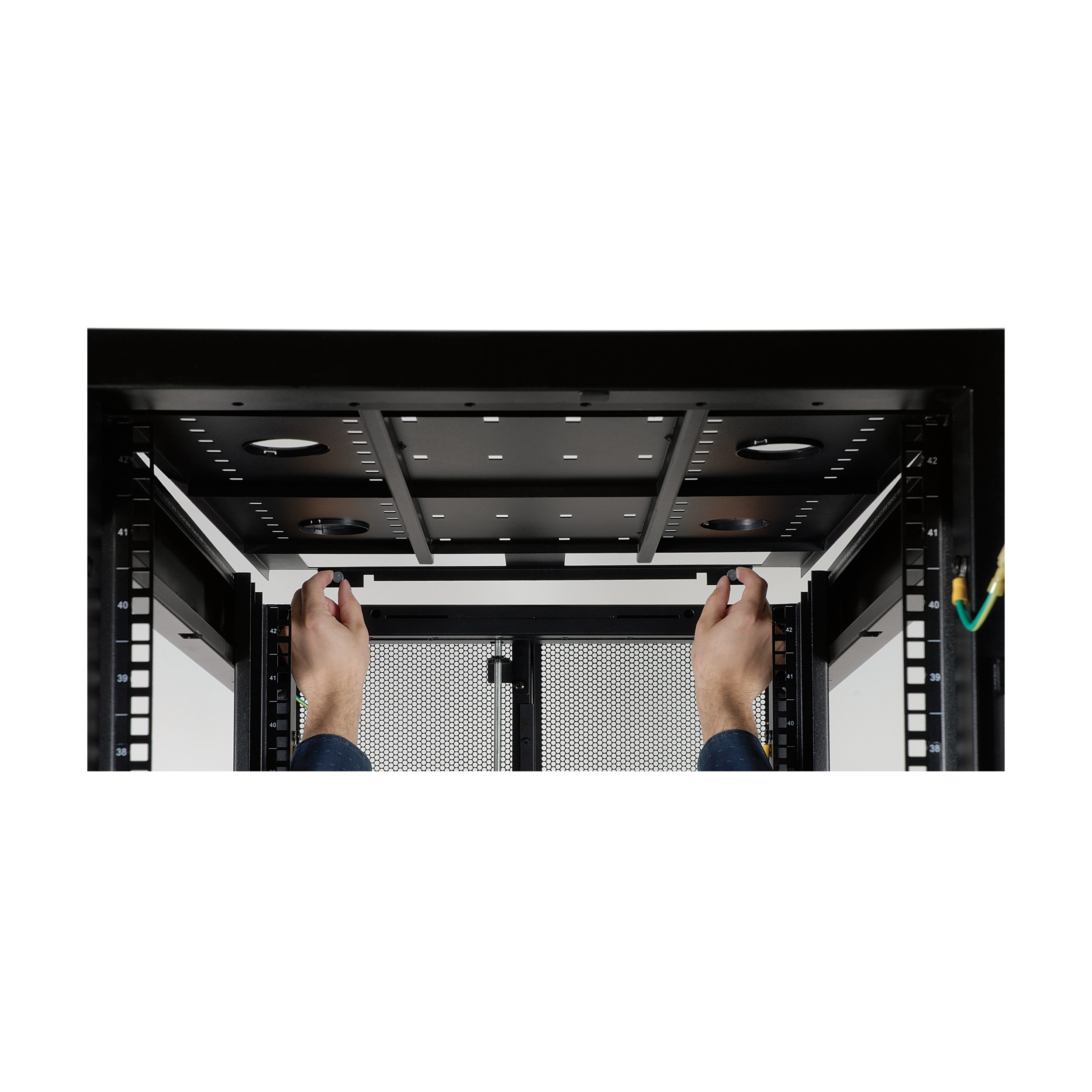 Extra Tall 52U Server Rack Cabinet, Heavy-Duty, Locking | Eaton