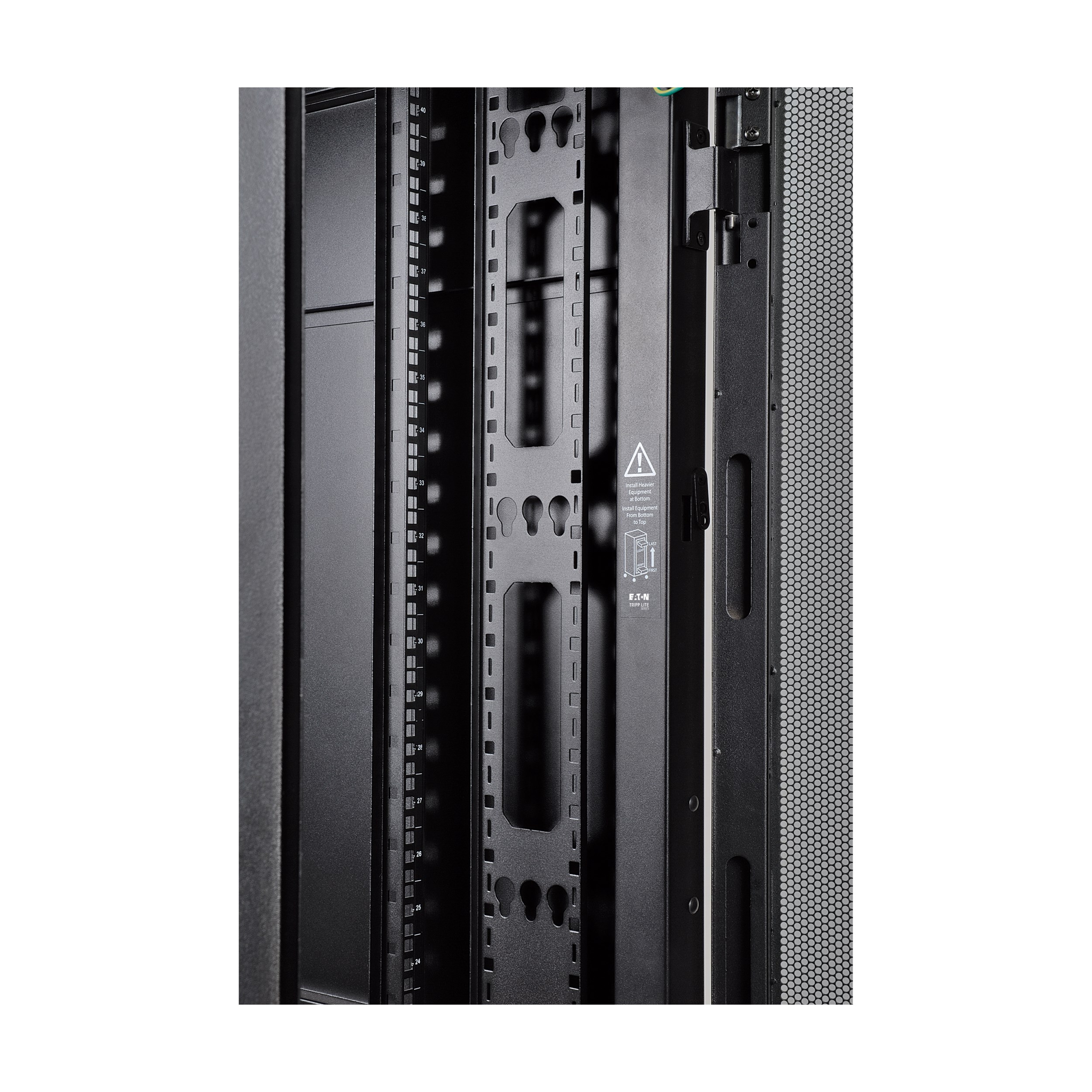Extra Tall 52U Server Rack Cabinet, Deep, Doors & Panels Included | Eaton