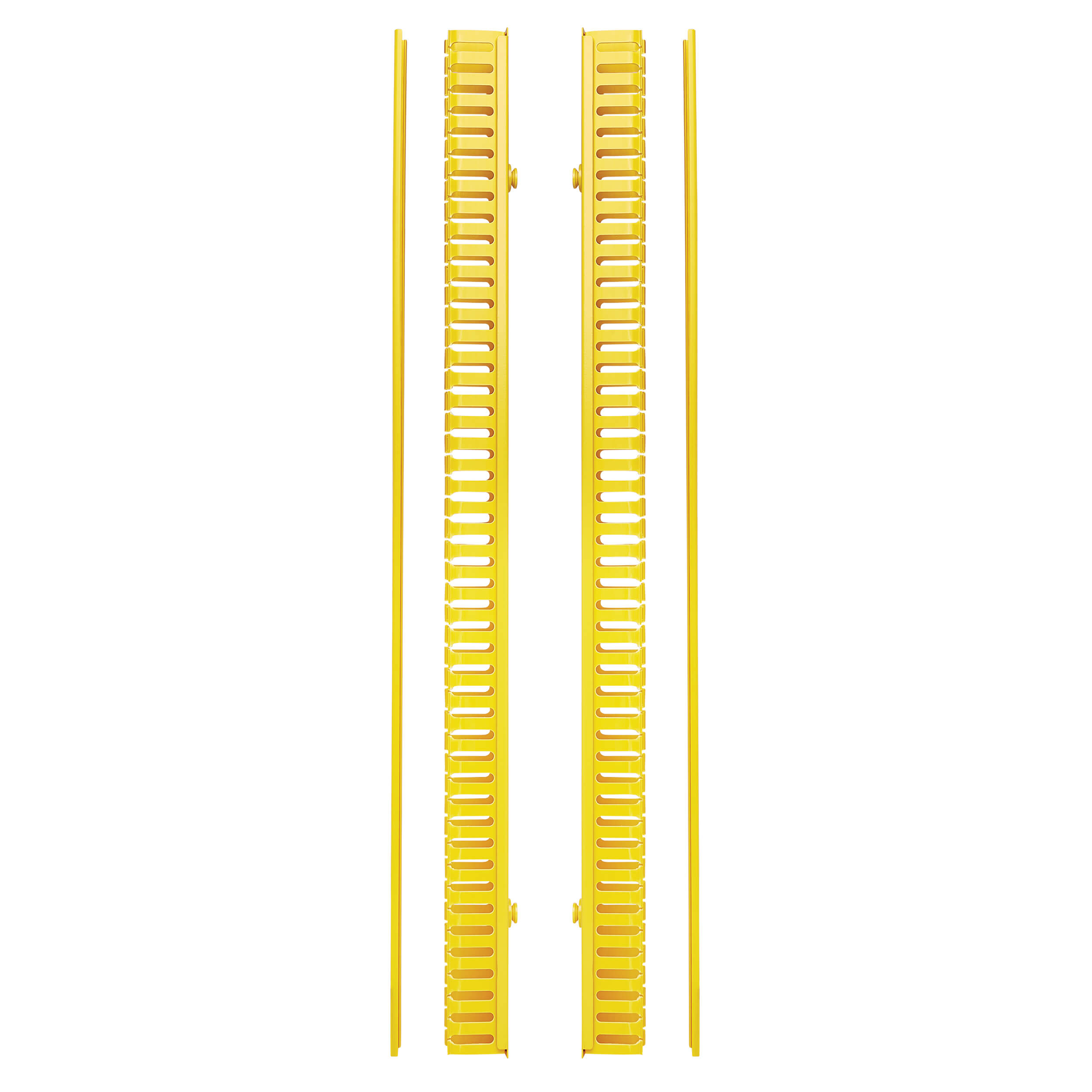 Vertical Fiber/Copper Cable Manager, 6-ft. Yellow | Eaton