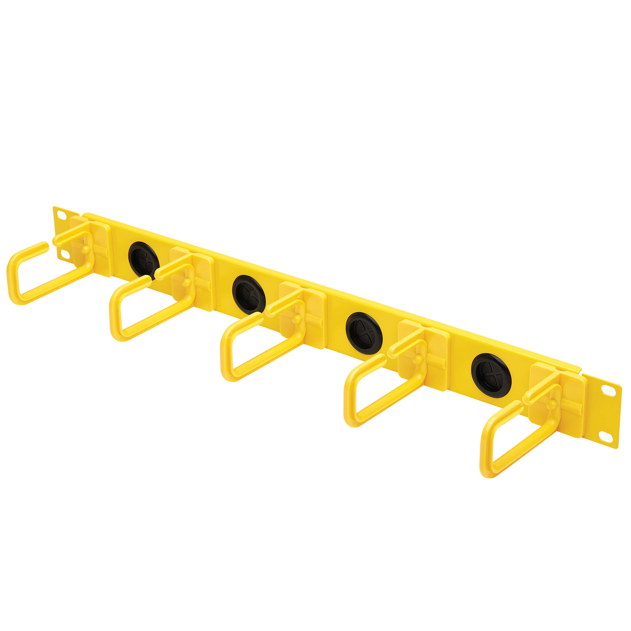 Horizontal Server Rack Cable Manager, Yellow, 1U. | Eaton