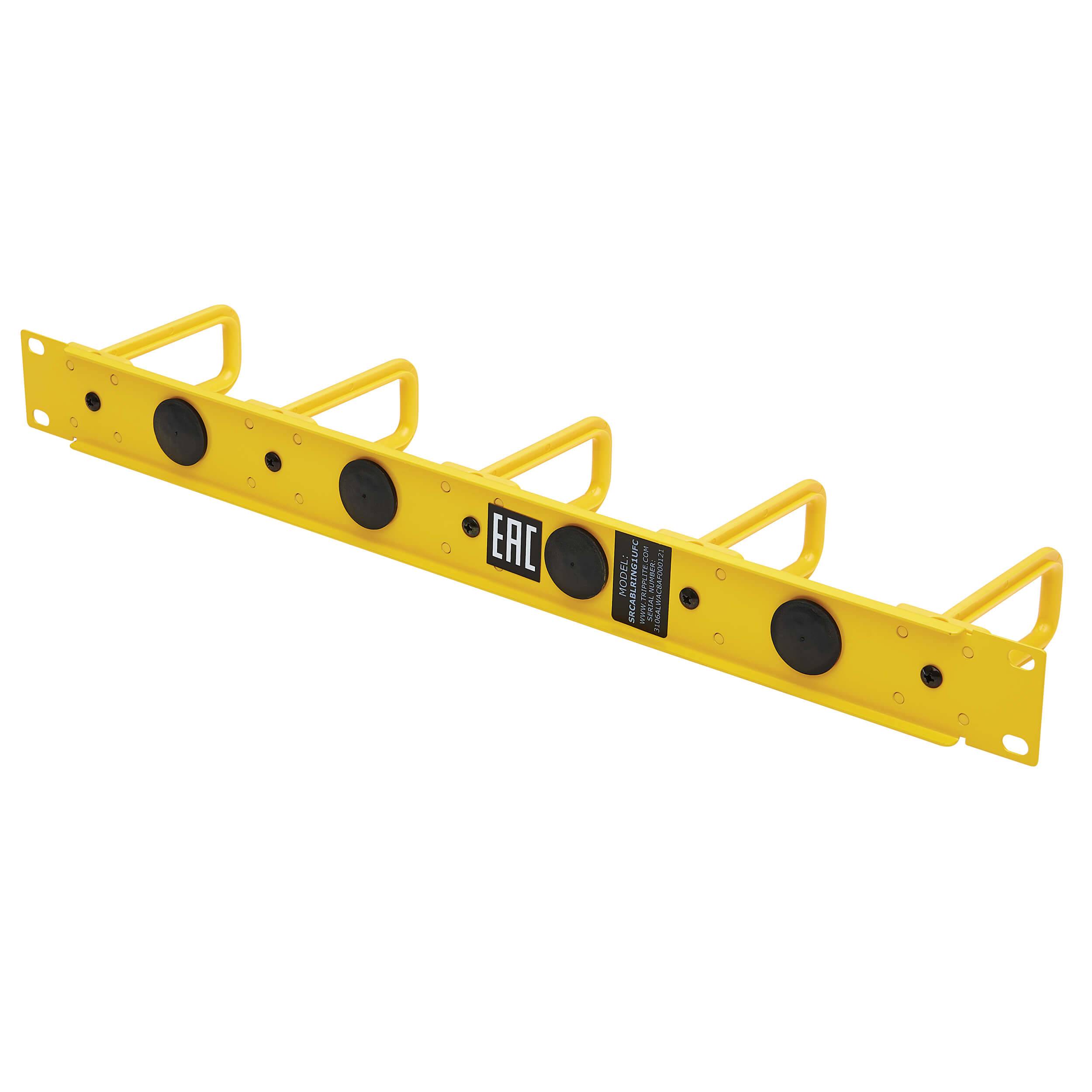 Horizontal Server Rack Cable Manager, Yellow, 1U. | Eaton