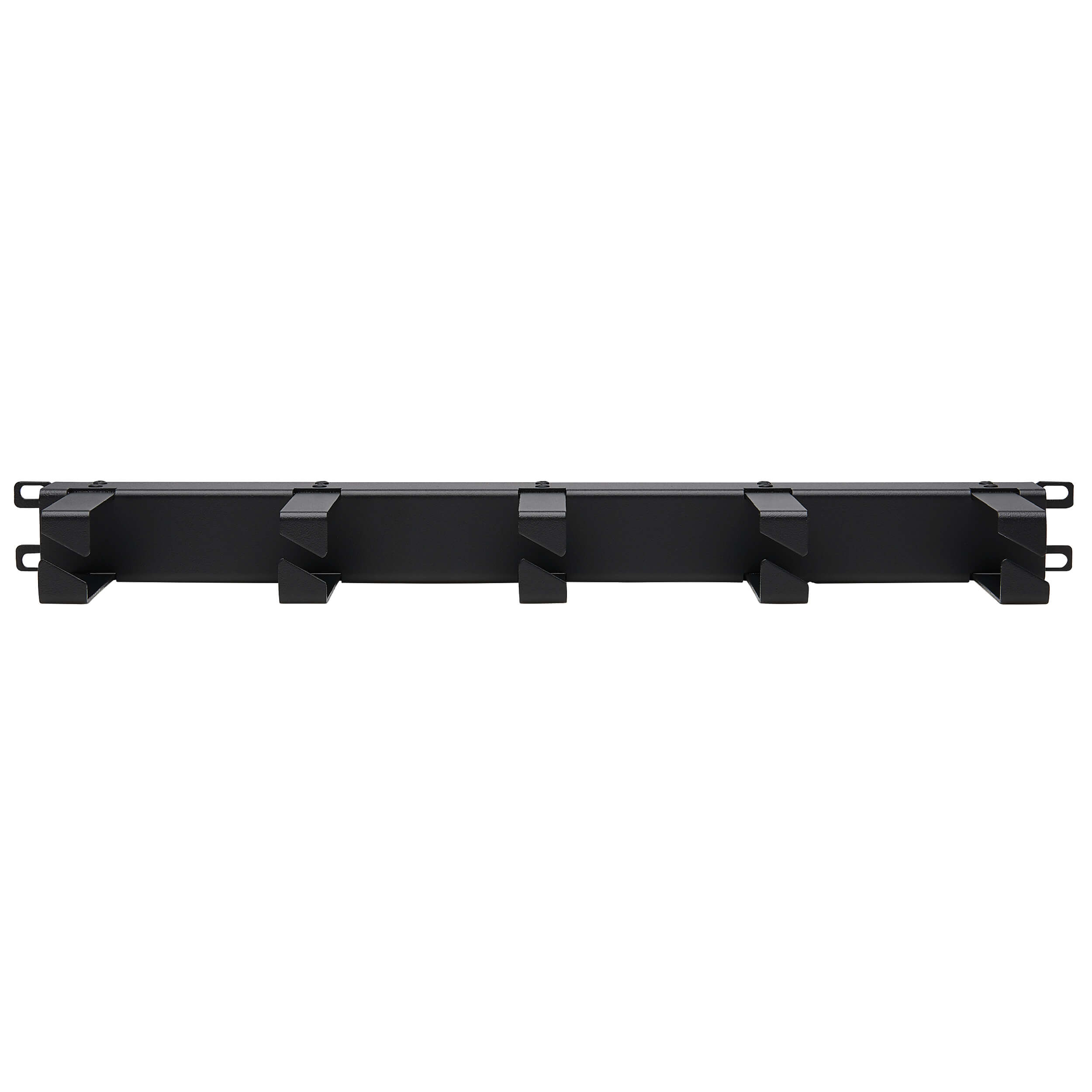 Horizontal Server Rack Cable Manager, Black, 1U | Eaton