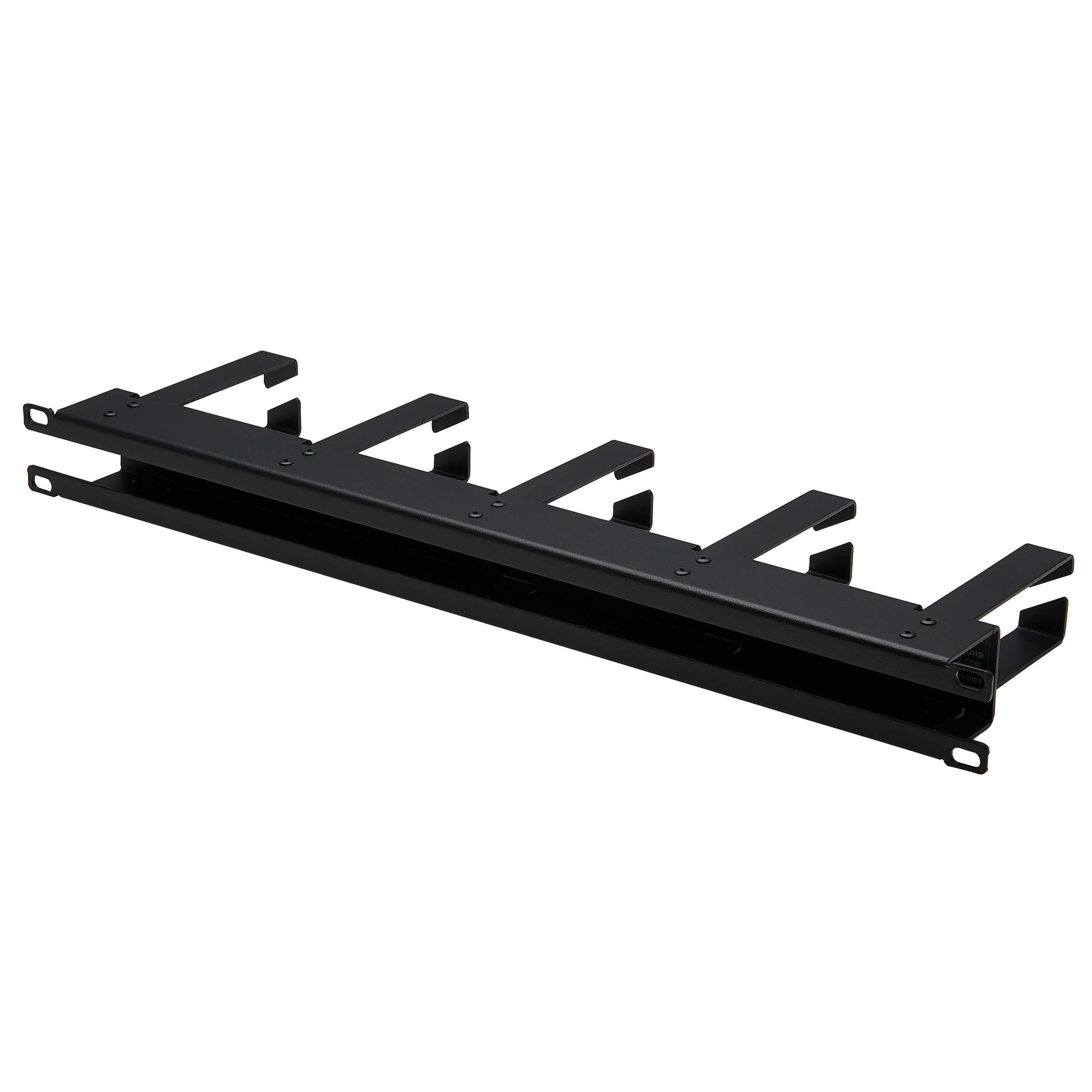 Horizontal Server Rack Cable Manager, Black, 1U | Eaton