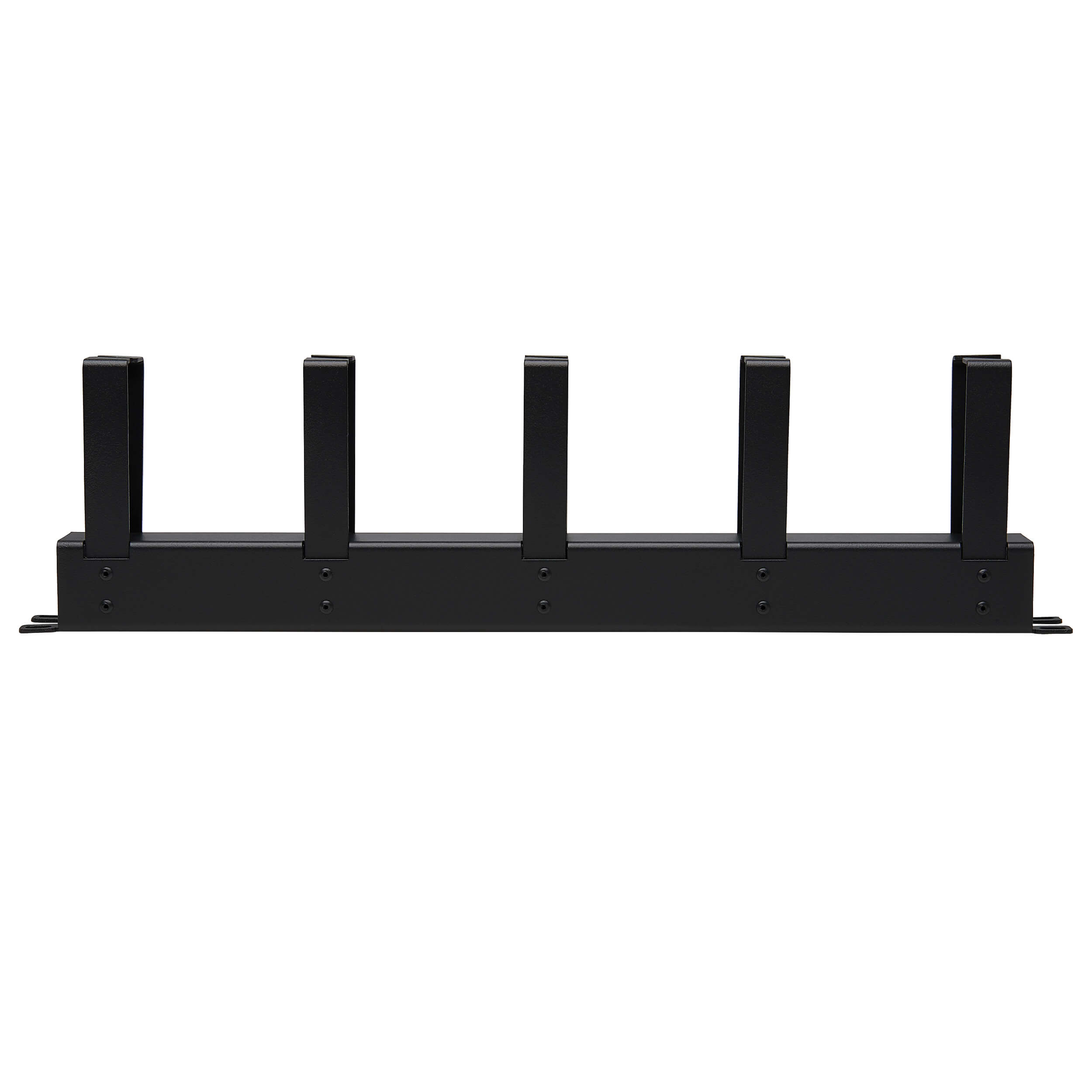 Horizontal Server Rack Cable Manager, Black, 1U | Eaton