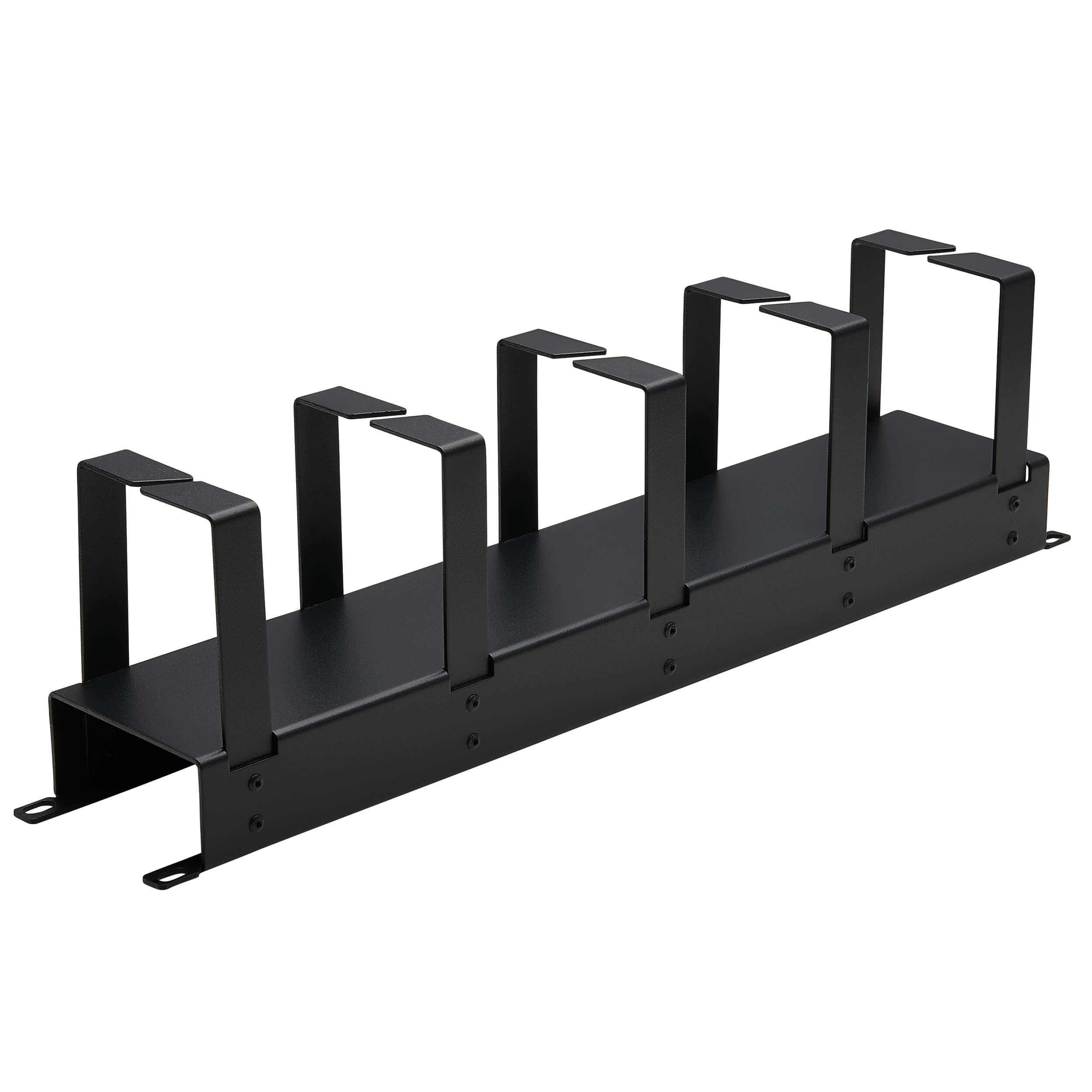 Horizontal Server Rack Cable Manager, Black, 2U | Eaton