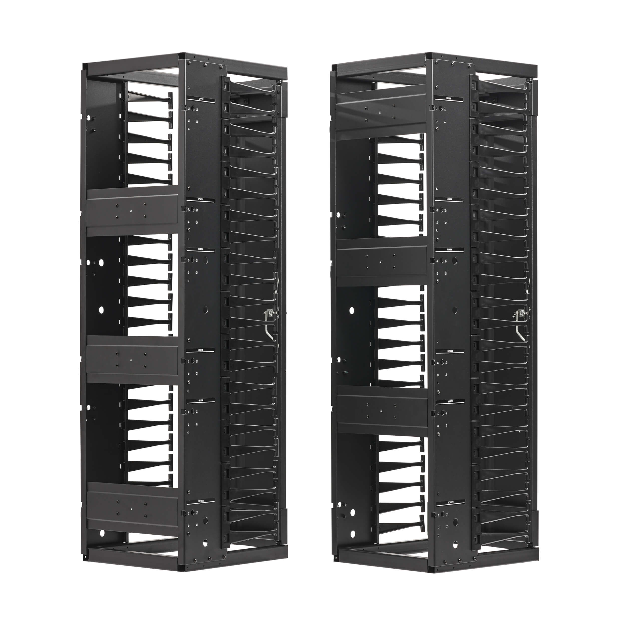Vertical Cable Manager, 2-Post, 4 Post Racks, 12-in Wide | Eaton