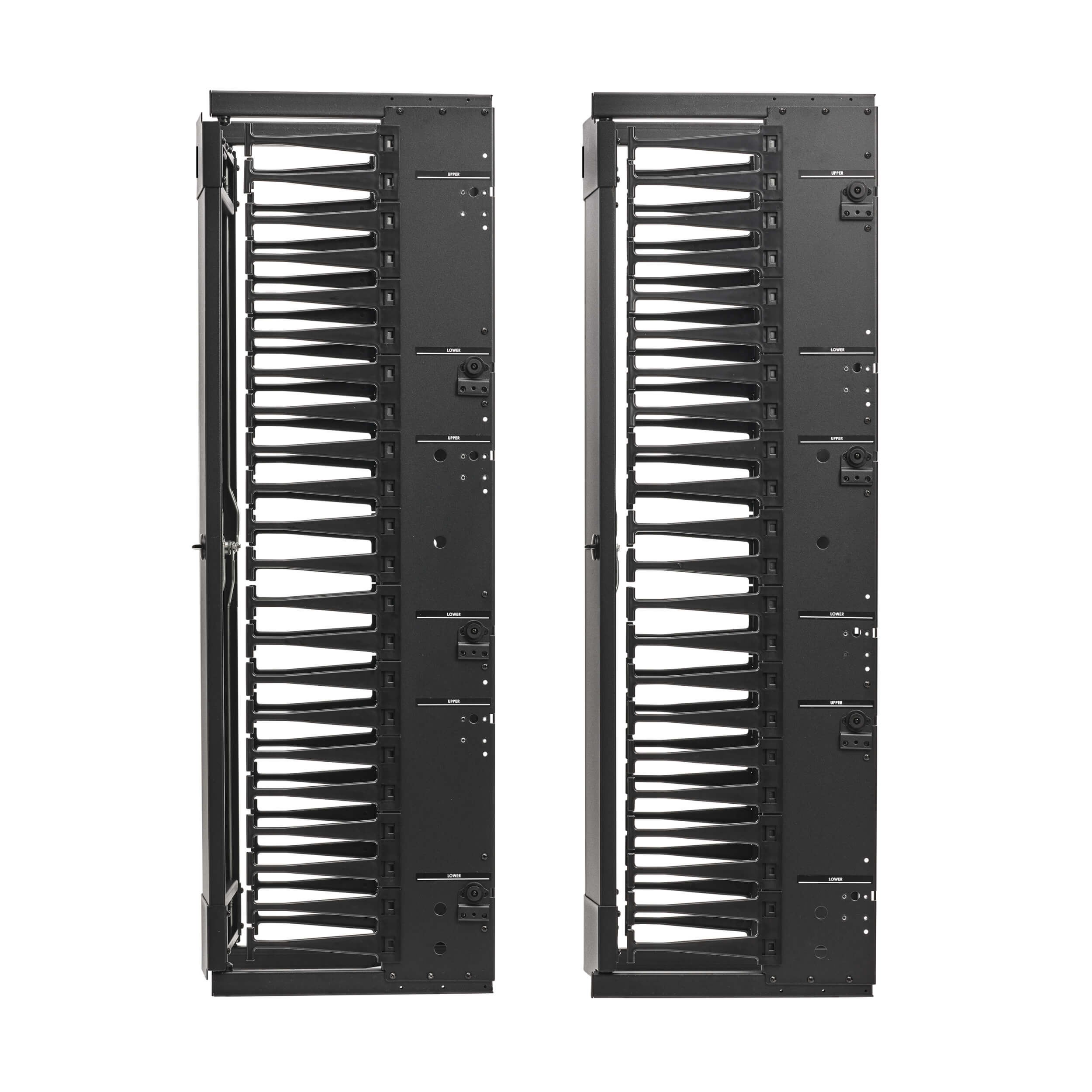 Vertical Cable Manager, 2-Post, 4 Post Racks, 12-in Wide | Eaton