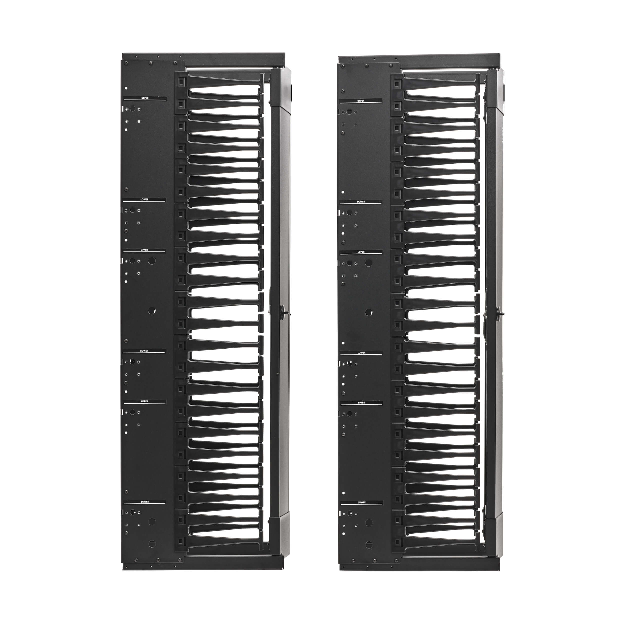 Vertical Cable Manager, 2-Post, 4 Post Racks, 12-in Wide | Eaton