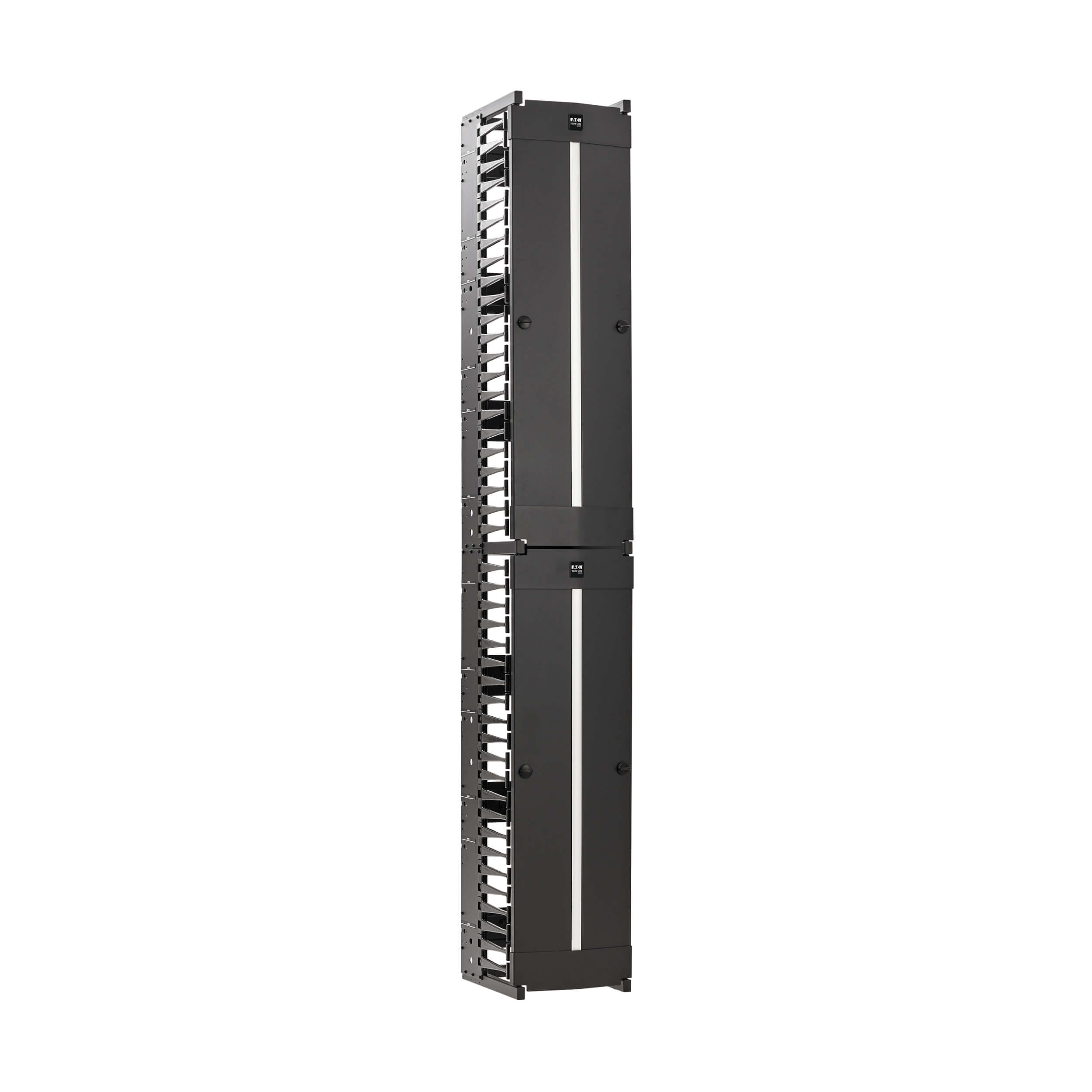 Vertical Cable Manager, 2-Post, 4 Post Racks, 12-in Wide | Eaton