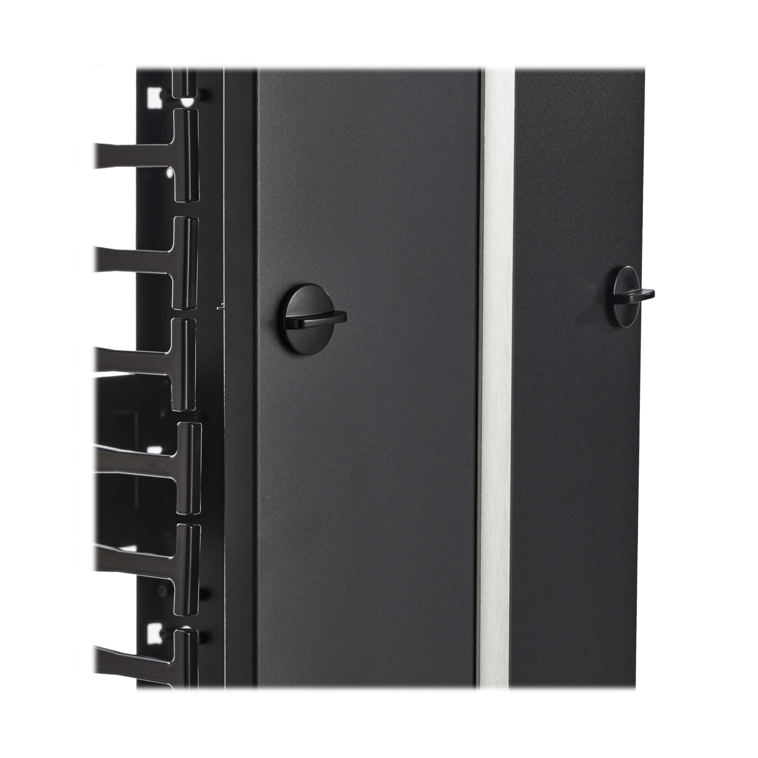 Vertical Cable Manager, 2-Post, 4 Post Racks, 12-in Wide | Eaton