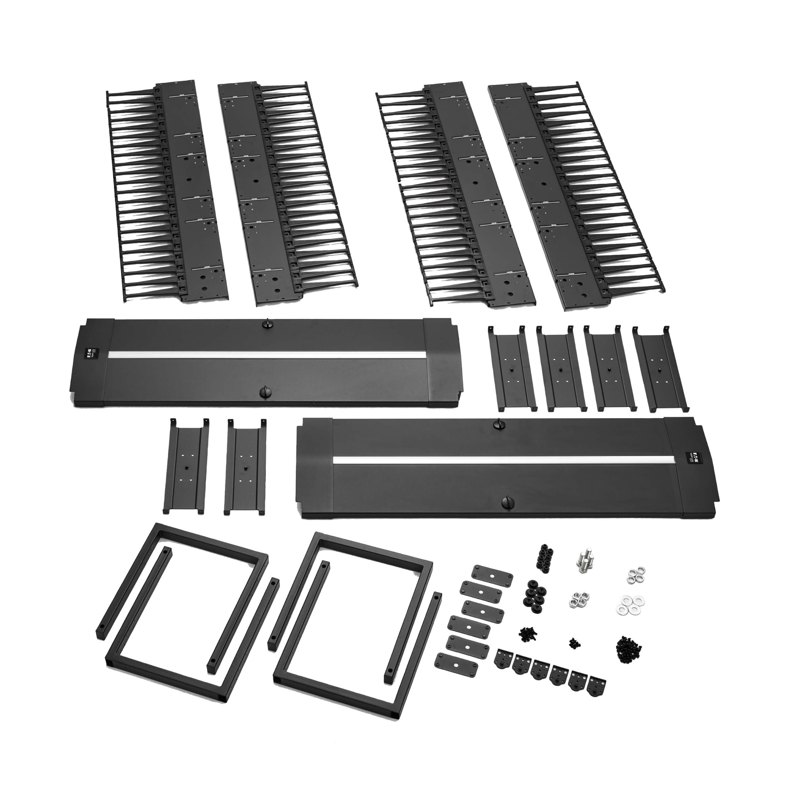 Vertical Cable Manager, 2-Post, 4 Post Racks, 12-in Wide | Eaton