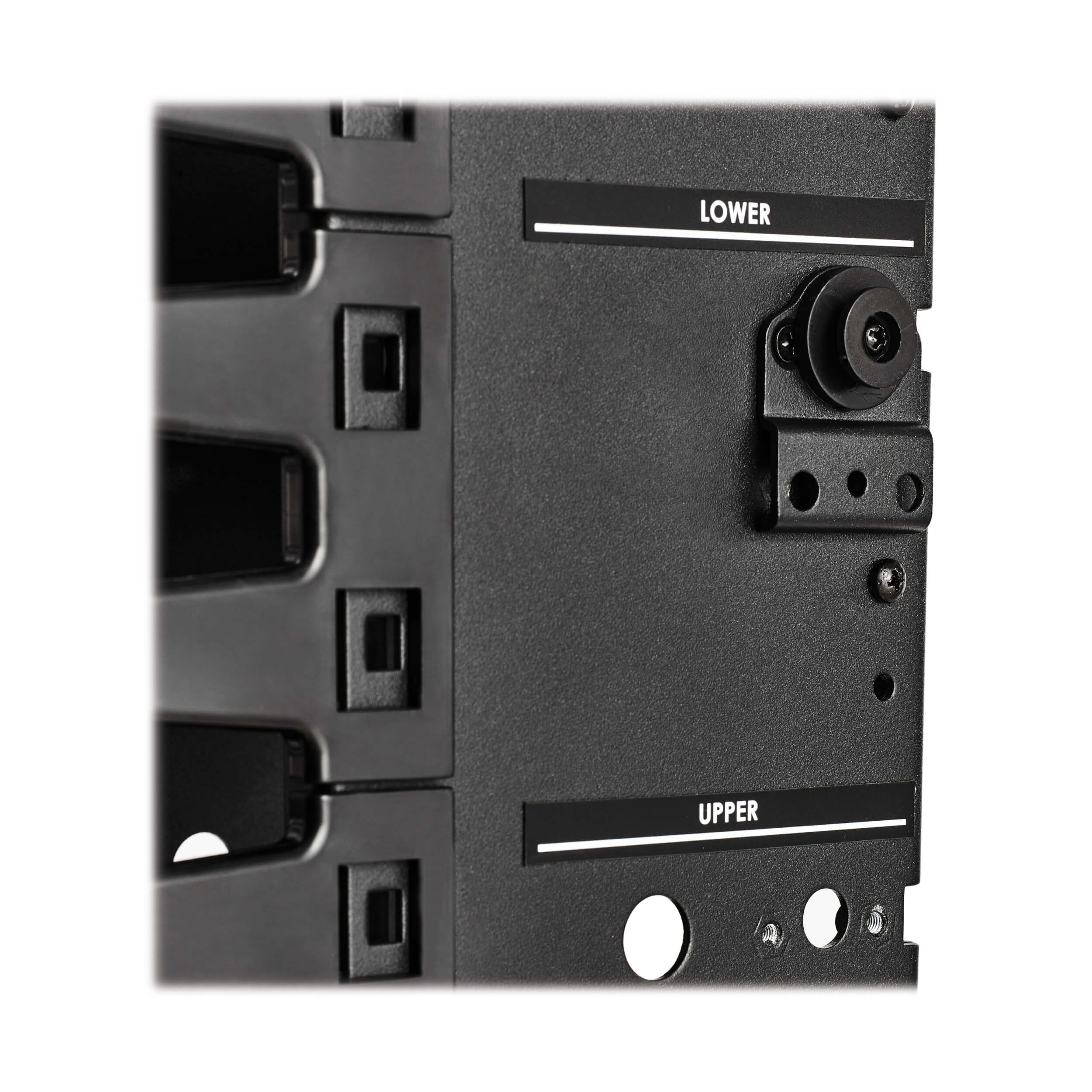 Vertical Cable Manager, 2-Post, 4 Post Racks, 6-in Wide, Double-Sided ...