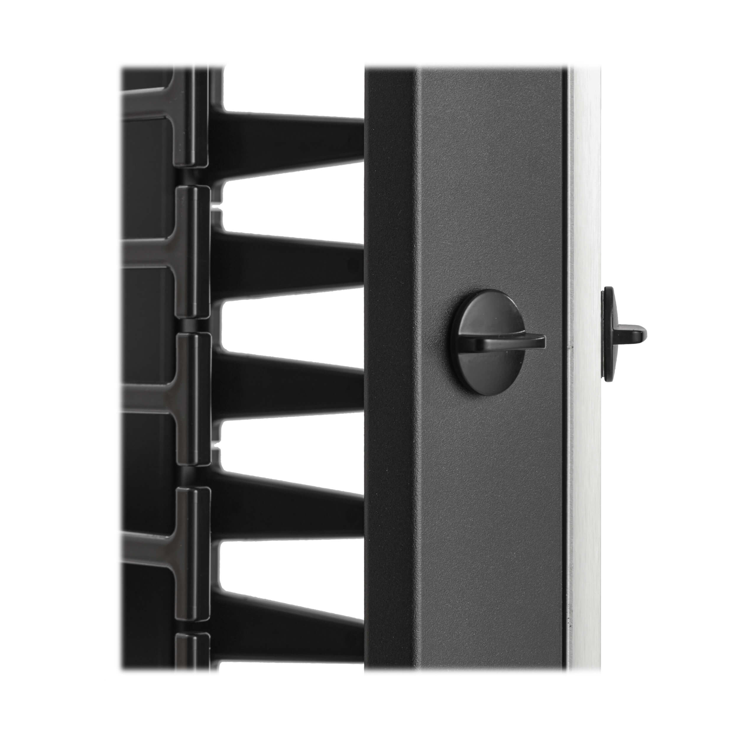 Vertical Cable Manager, 2-Post, 4 Post Racks, 6-in Wide, Double-Sided ...