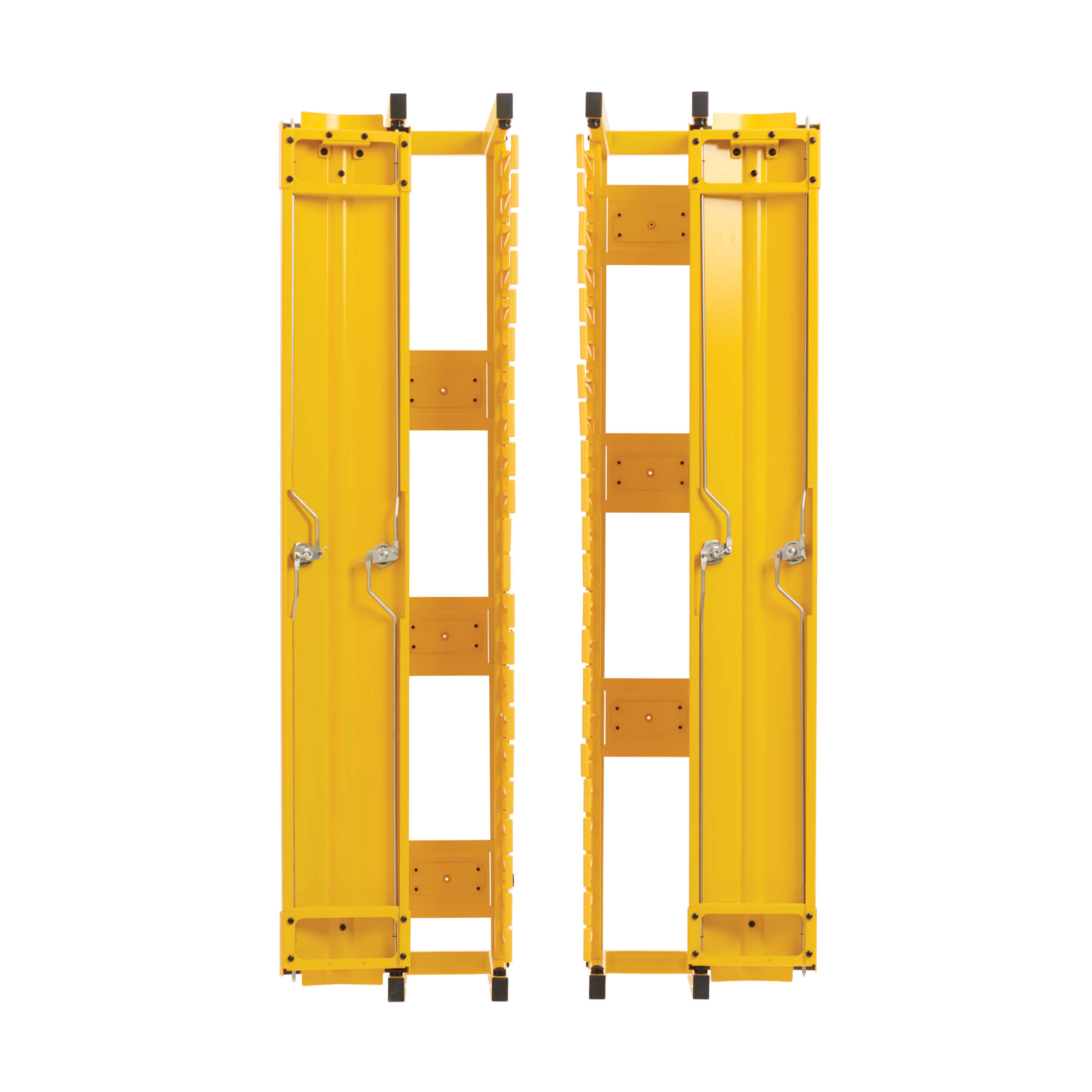Vertical Cable Manager, 2-Post, 4 Post Racks, 6-in Wide, Yellow | Eaton