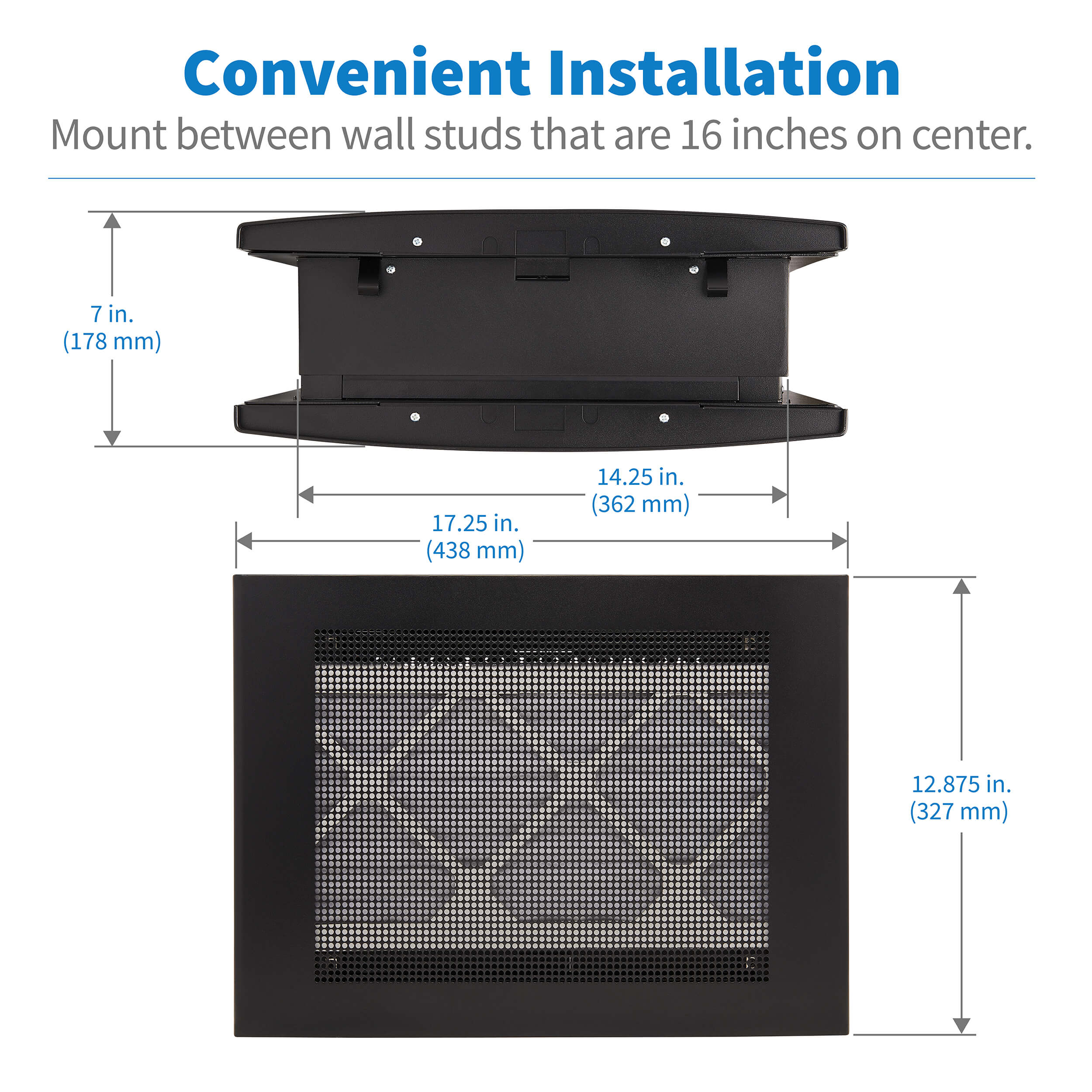 Network Closet Cooling Duct with Built-In Filter | Eaton
