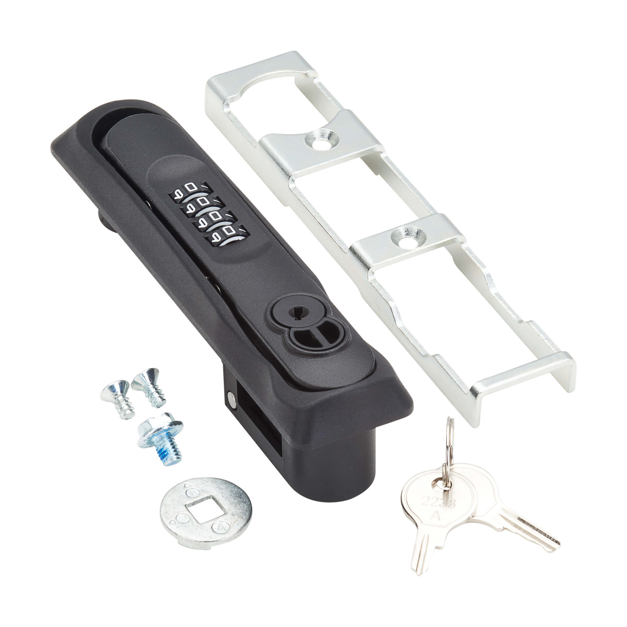 Locking Handle for Server Rack Enclosure, 4-Digit Combo, Qty 2 | Eaton