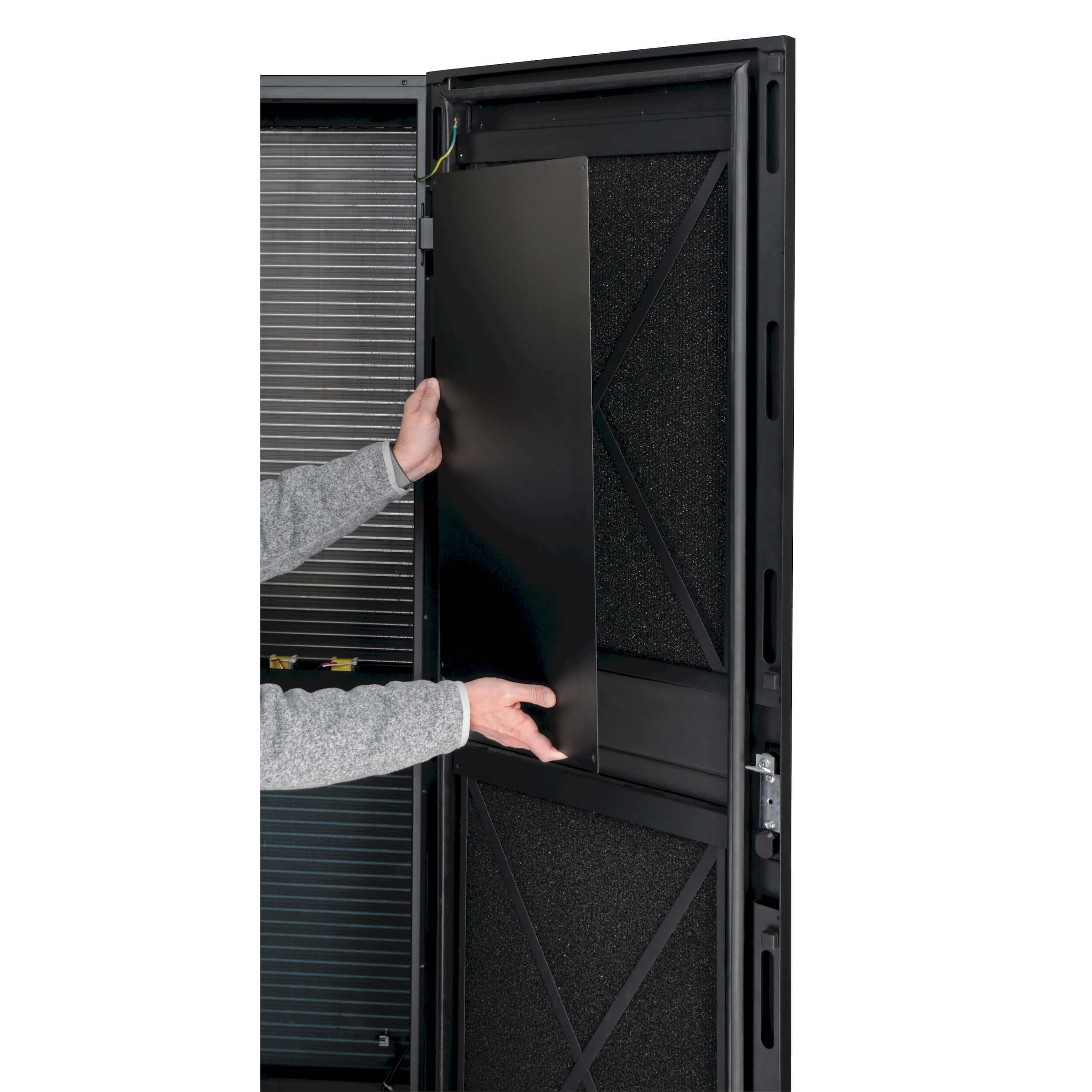 In-Row Cooler for Server Racks, 33,000 BTU, 208/240V, 42U | Eaton