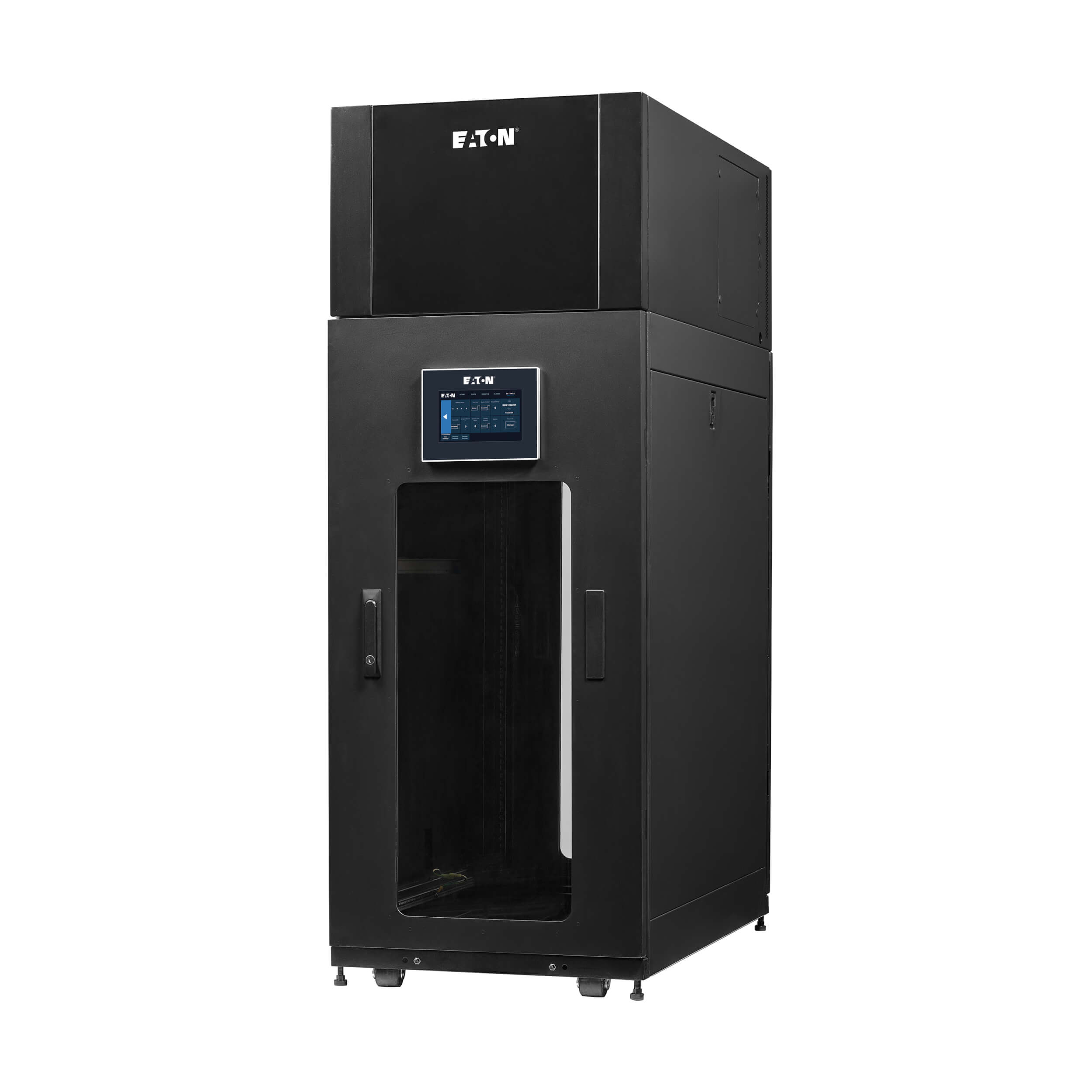 25U Server Rack with Top-of-Rack cooling unit, 3.5kW, 12K BTU, AC Unit ...