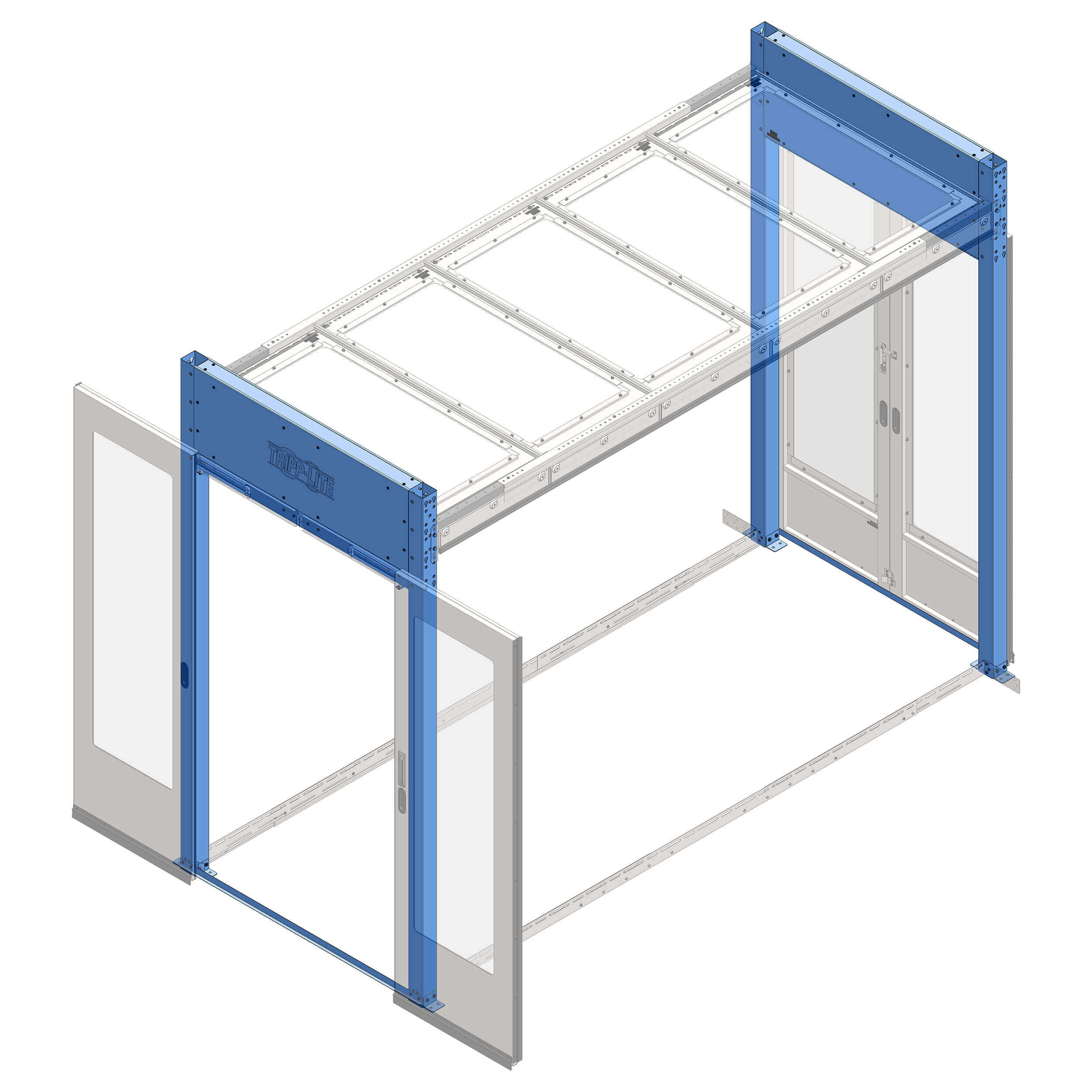 Frame Kit for Data Center Hot Cold Aisle Containment System | Eaton