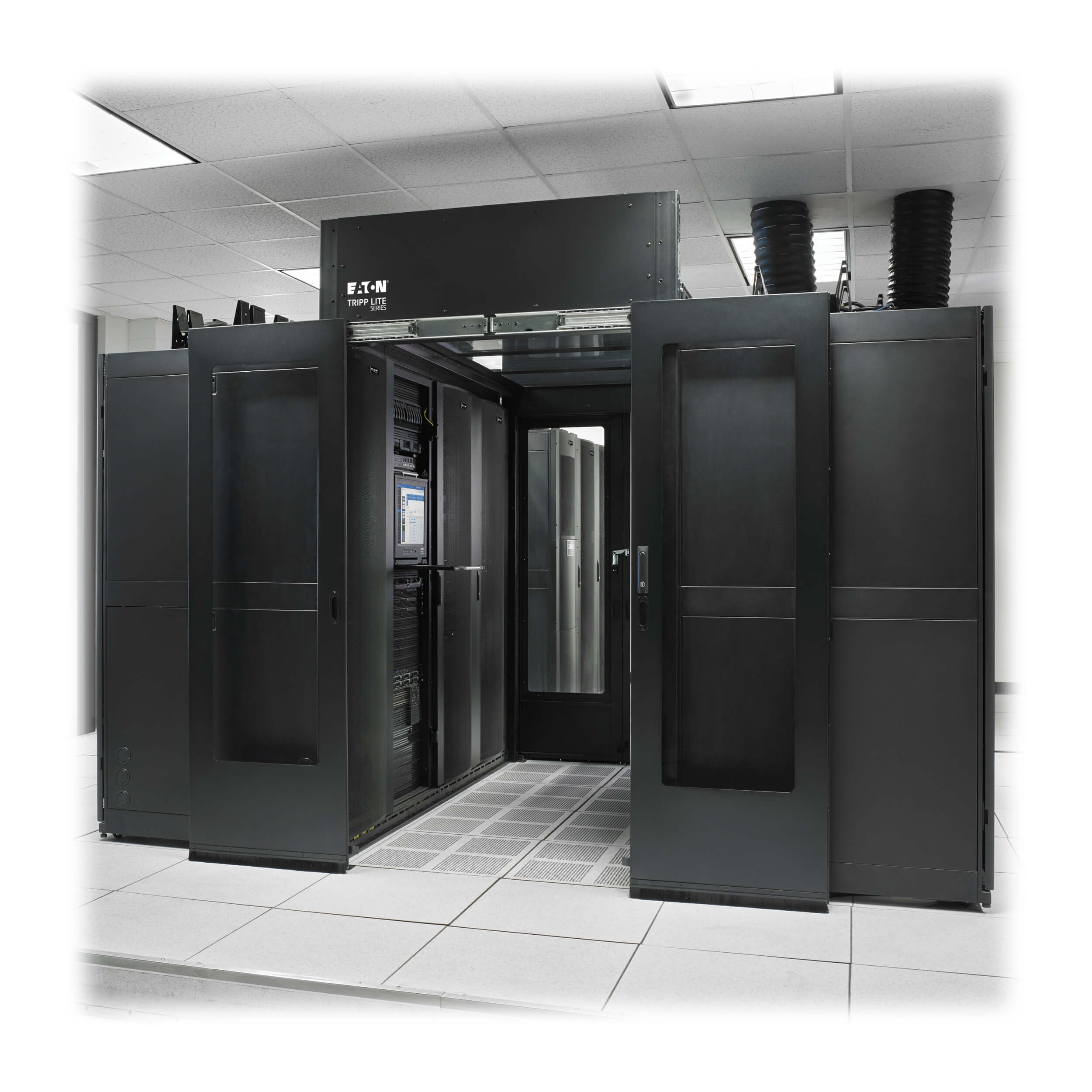 Riser Panel for Aisle Containment System, Short, 600mm Racks | Eaton