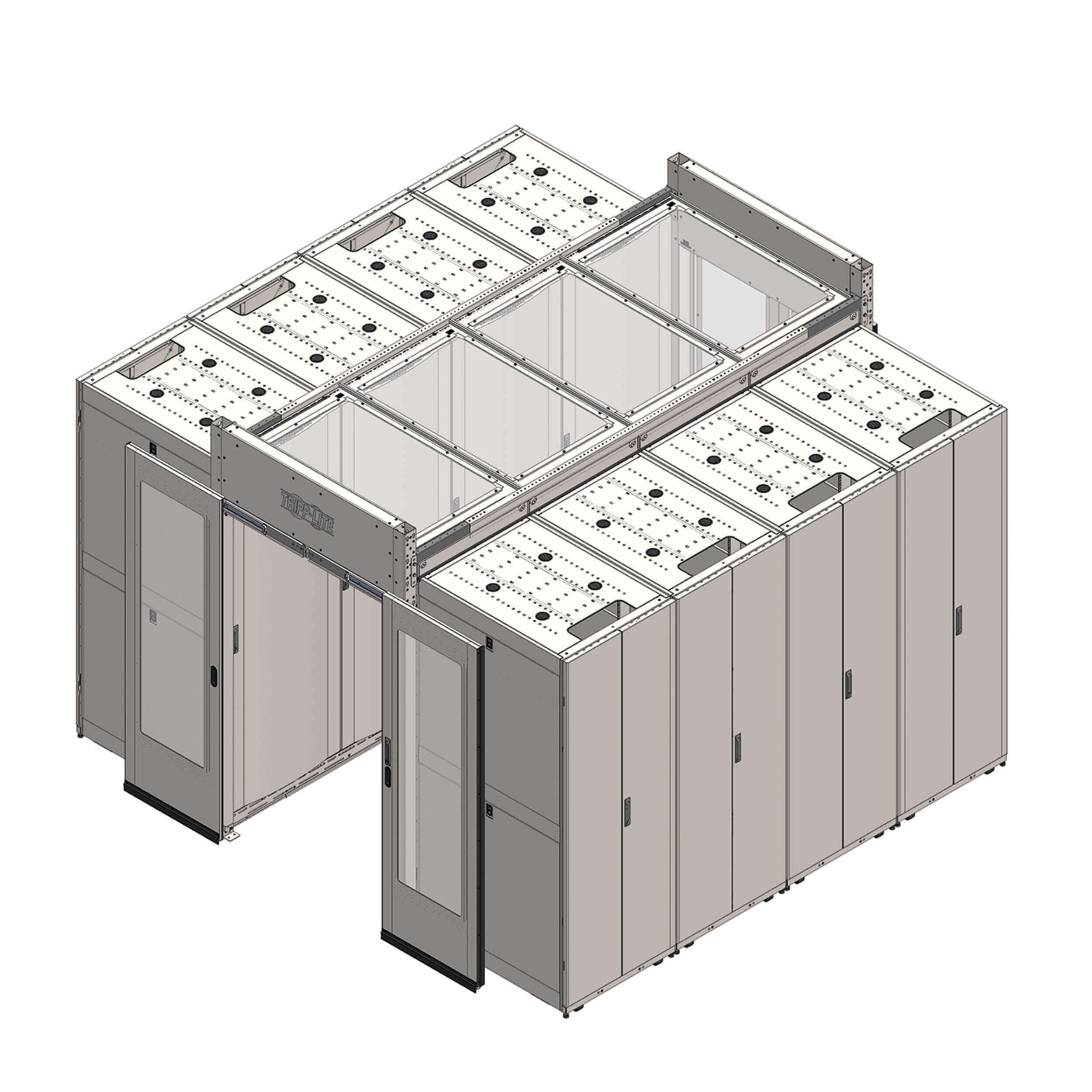 Riser Panel for Hot Cold Aisle Containment 750mm Racks | Eaton