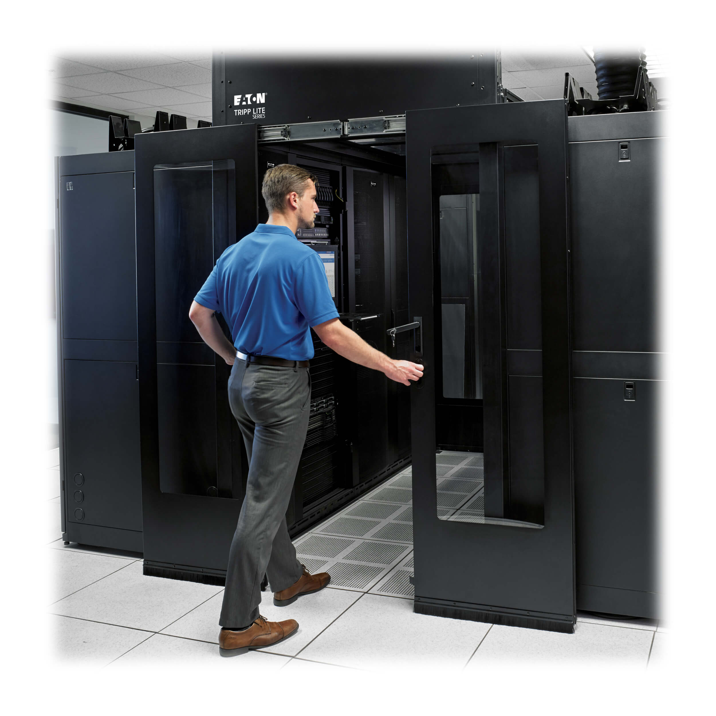 Door Kit for Data Center Hot Cold Aisle Containment System | Eaton