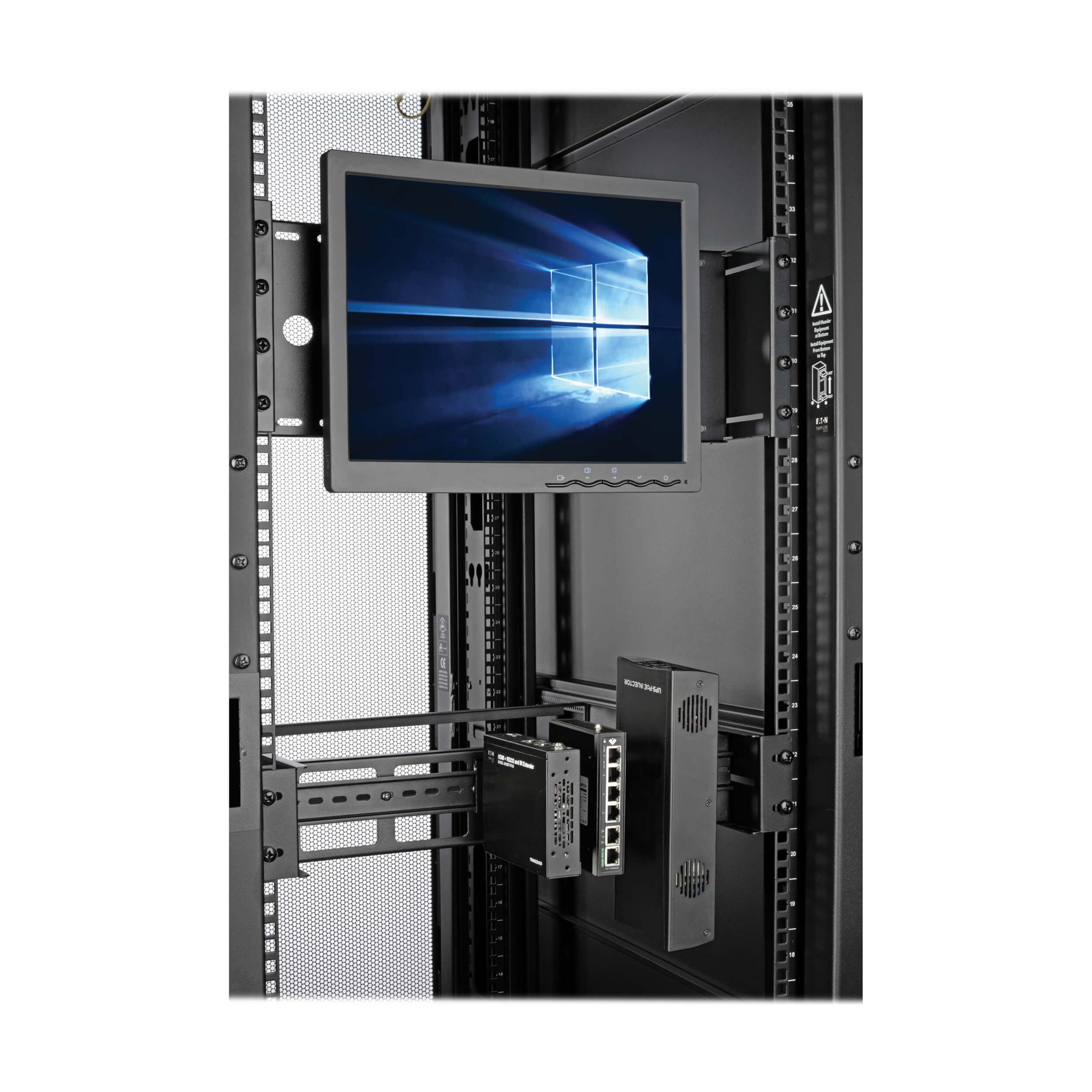 DIN Rail Kit, Adustable, Top Hat, Mini Top Hat, G-Style Rails | Eaton