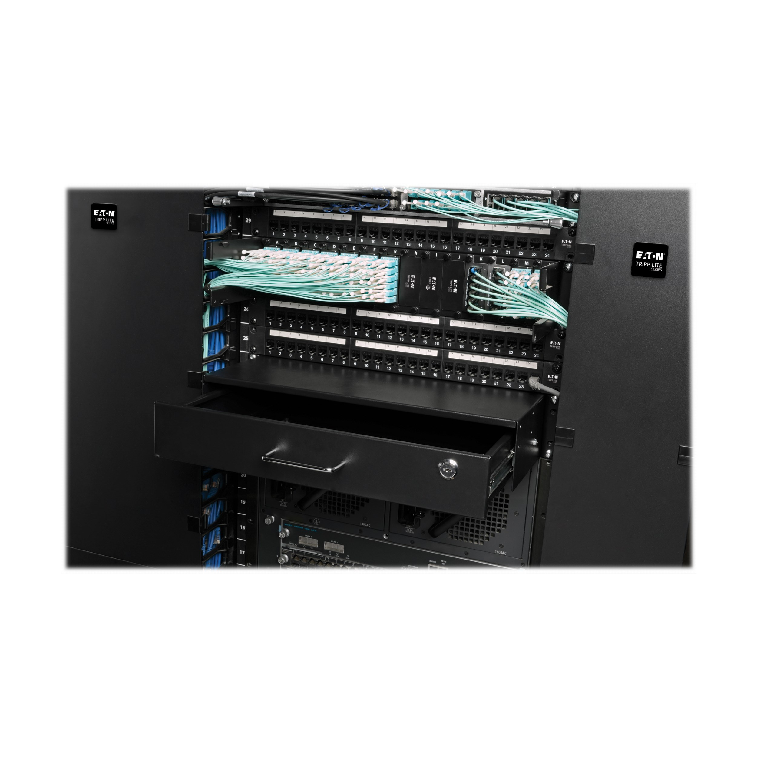 SmartRack 2U Locking Rack-Mount Storage Drawer | Eaton