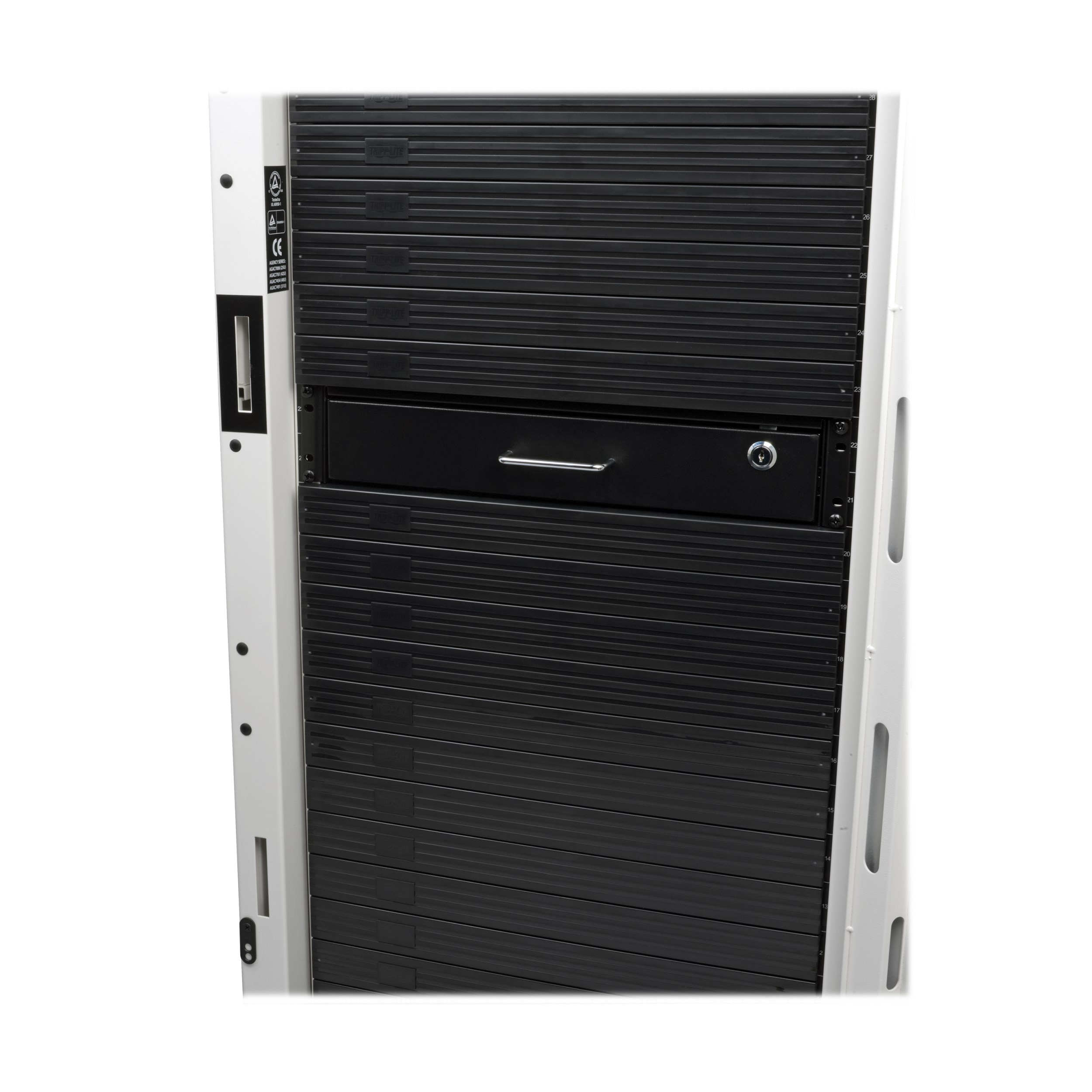 SmartRack 2U Locking Rack-Mount Storage Drawer | Eaton