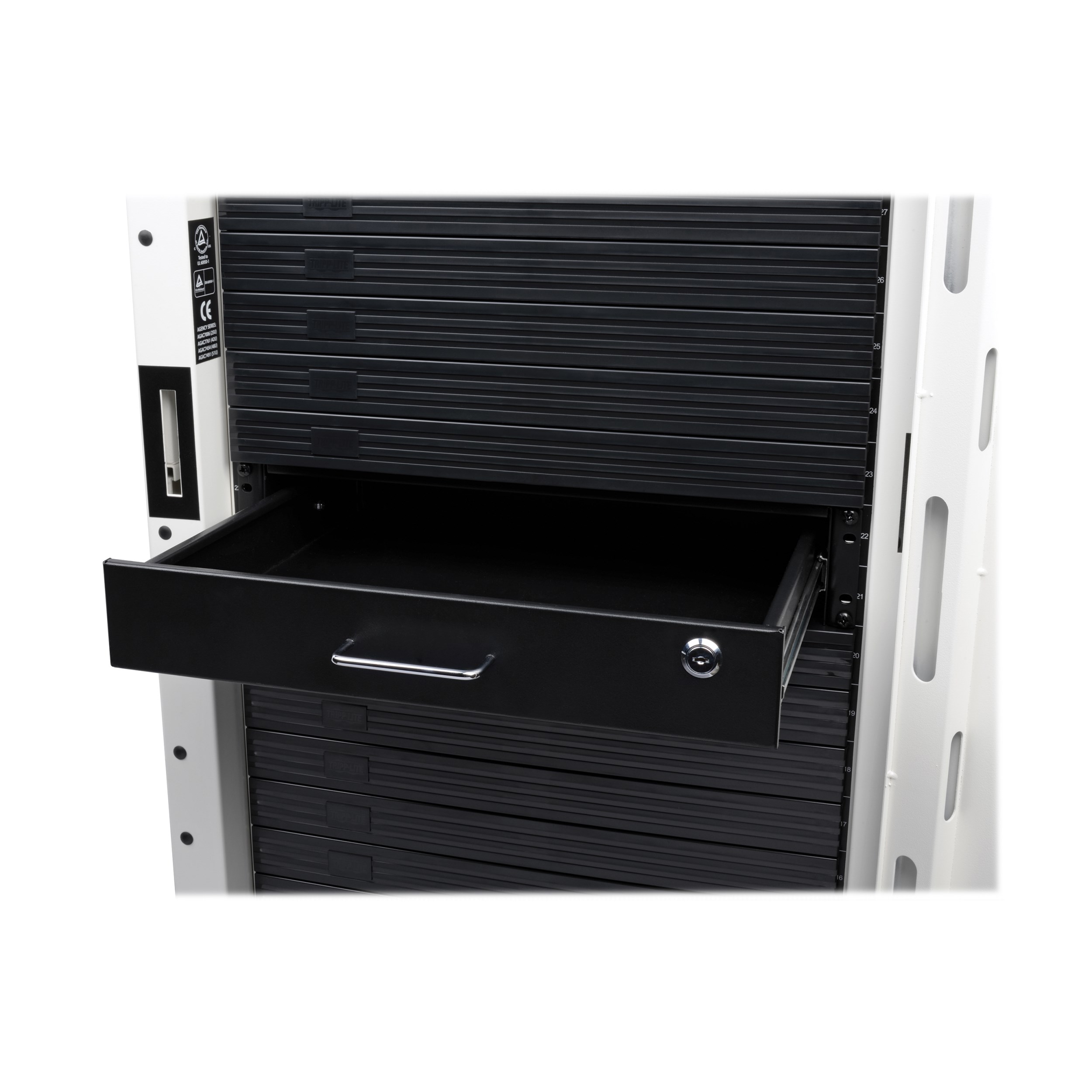 SmartRack 2U Locking Rack-Mount Storage Drawer | Eaton